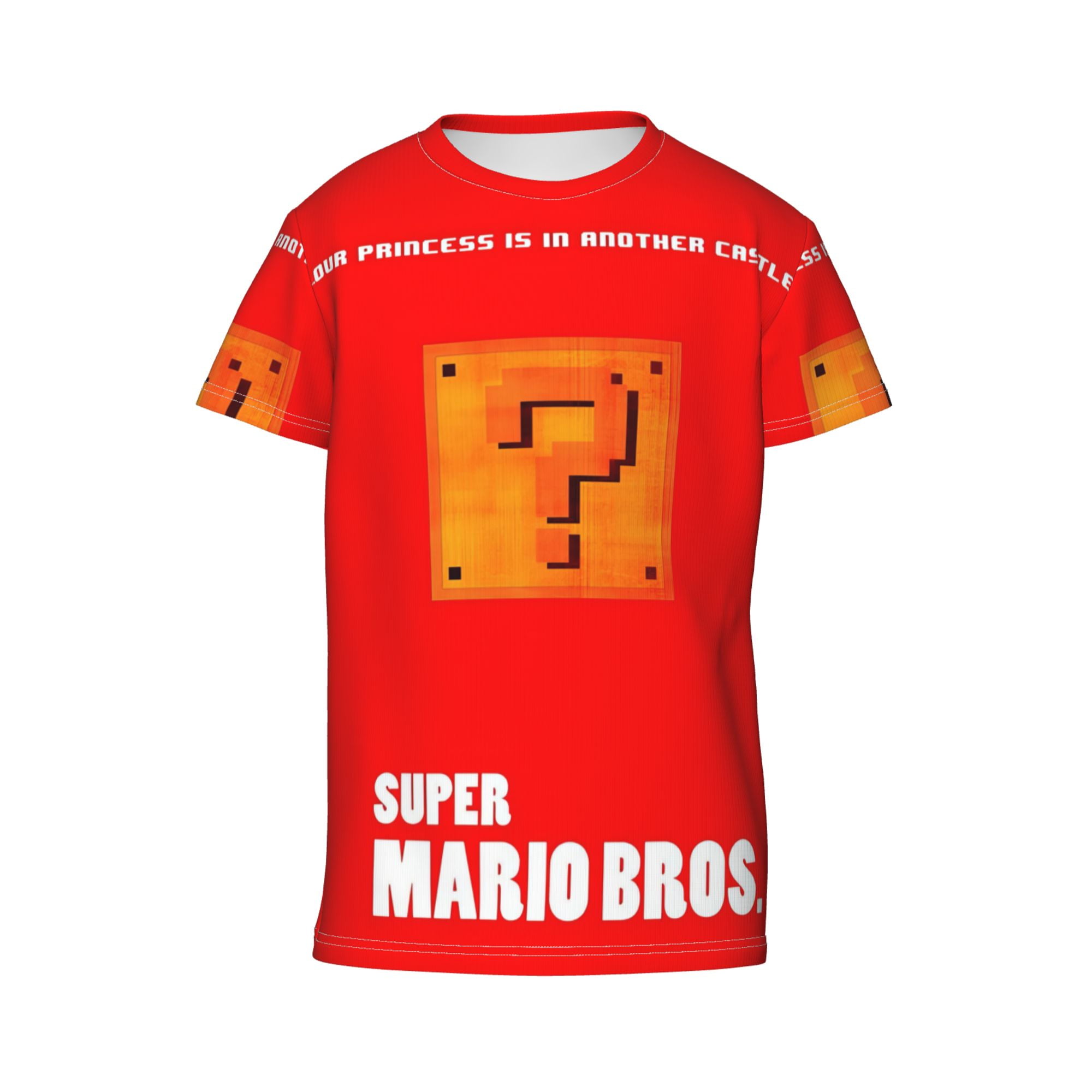 Super Mario T-Shirts, Boys Girls Novelty Shirts Crewneck Short Sleeve ...