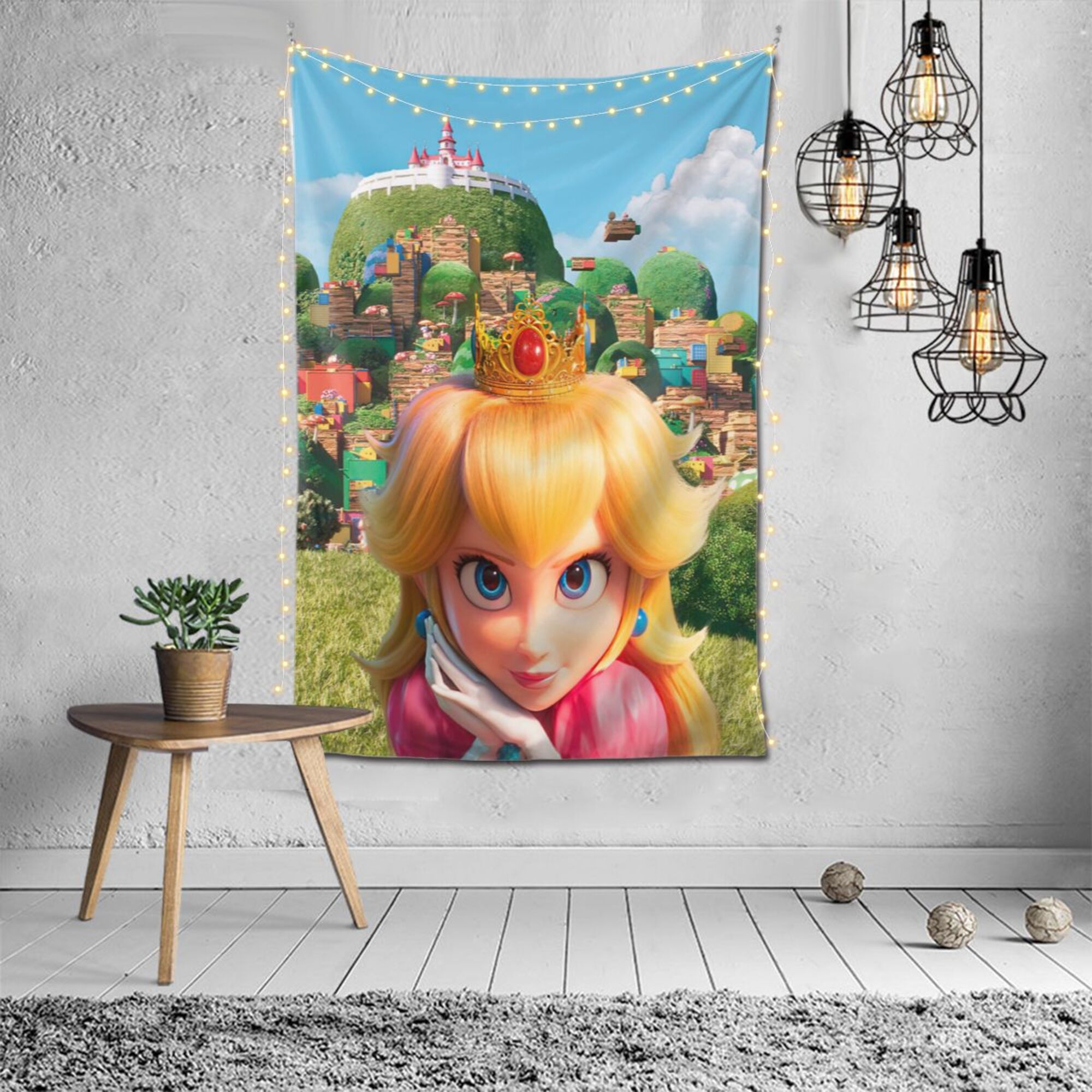 Super Mario Tapestry Aesthetic Cute Room Decor Tapestry Birthday ...