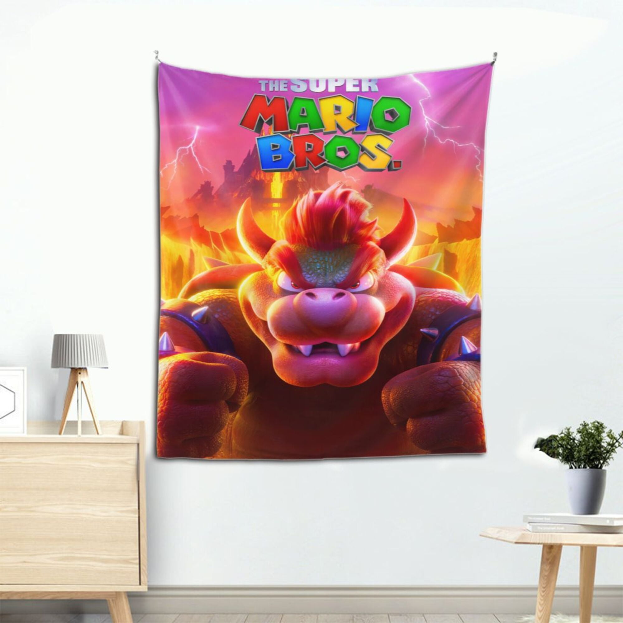 Super Mario Tapestry Aesthetic Cute Room Decor Tapestry Birthday ...