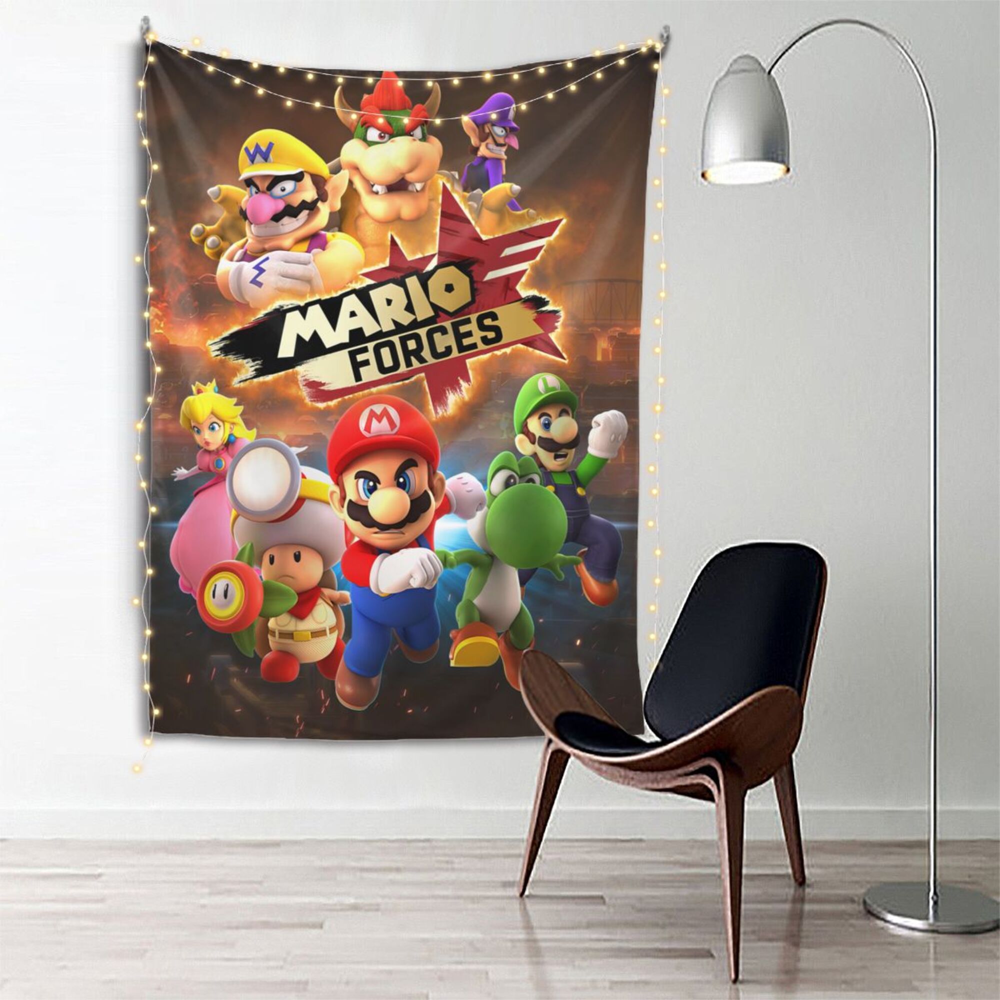 Super Mario Tapestry Aesthetic Cute Room Decor Tapestry Birthday ...