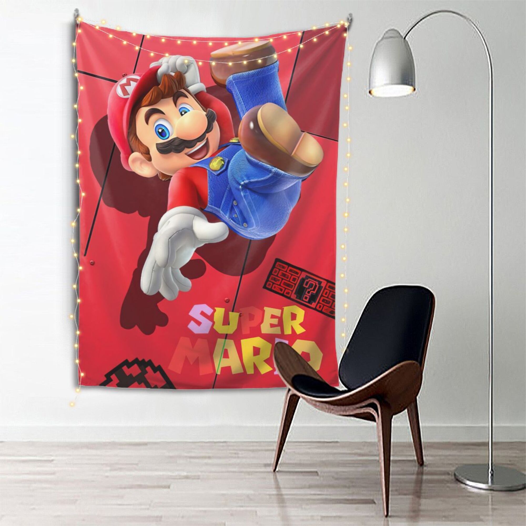 Super Mario Tapestry Aesthetic Cute Room Decor Tapestry Birthday ...