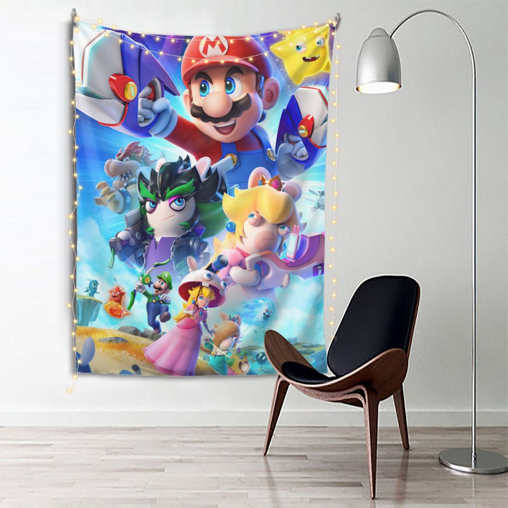 Super Mario Tapestry Aesthetic Cute Room Decor Tapestry Birthday ...
