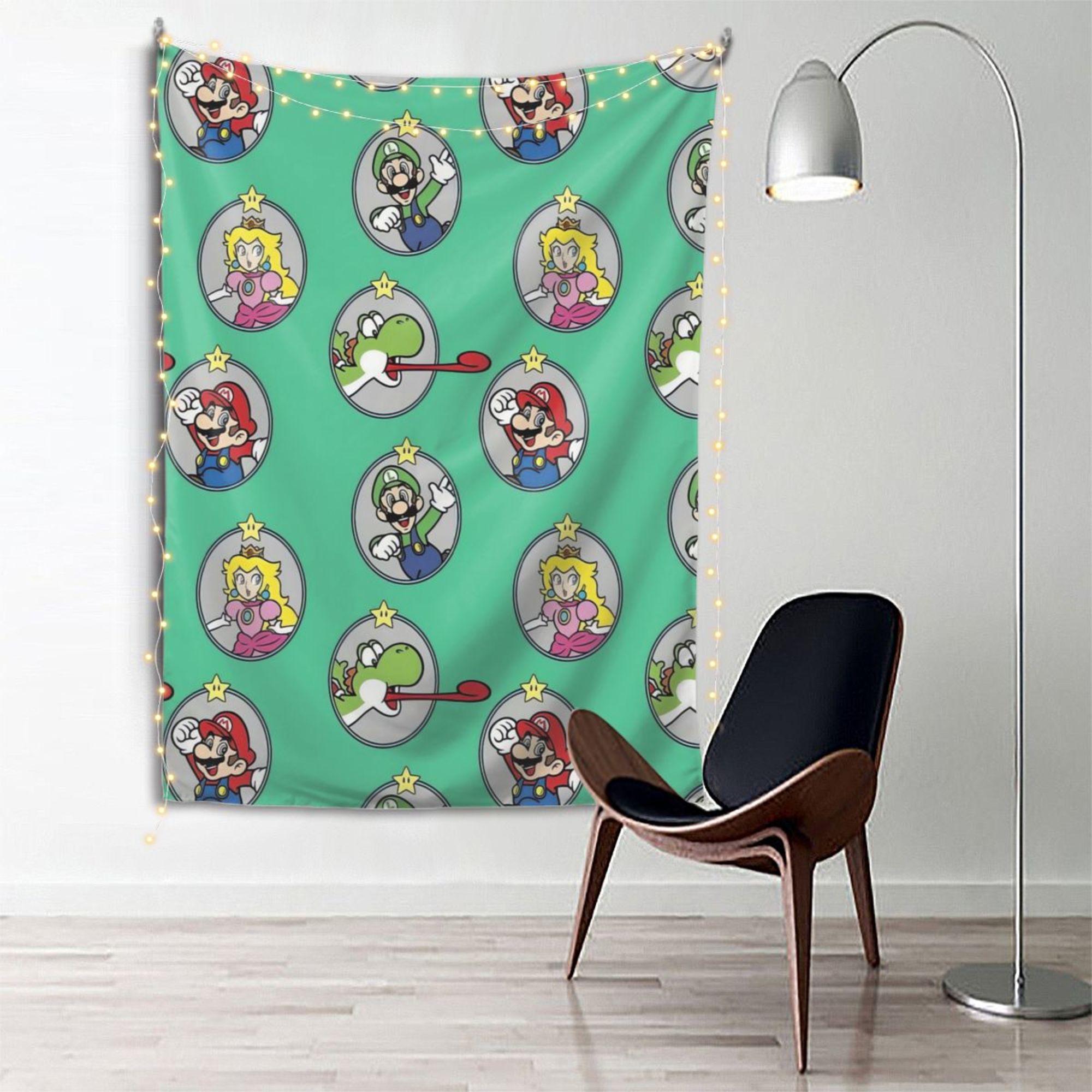 Super Mario Tapestry Aesthetic Cute Room Decor Tapestry Birthday ...