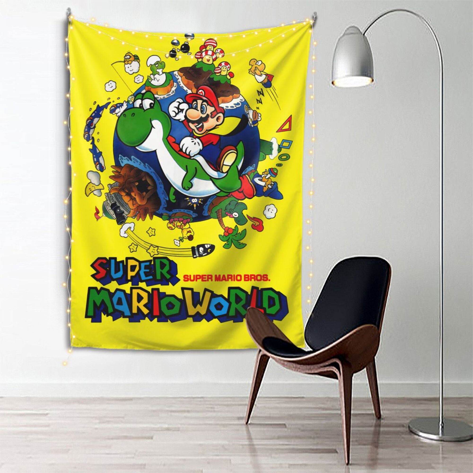 Super Mario Tapestry Aesthetic Cute Room Decor Tapestry Birthday ...