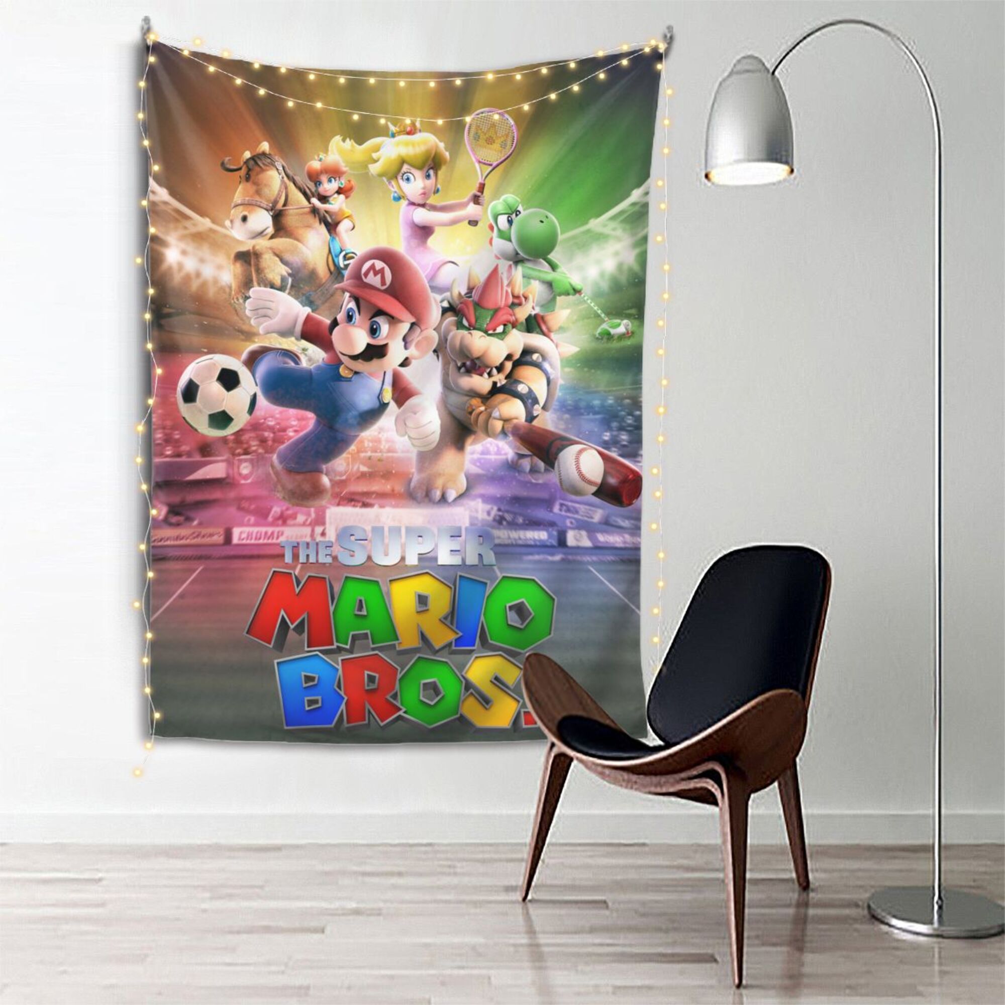 Super Mario Tapestry Aesthetic Cute Room Decor Tapestry Birthday ...