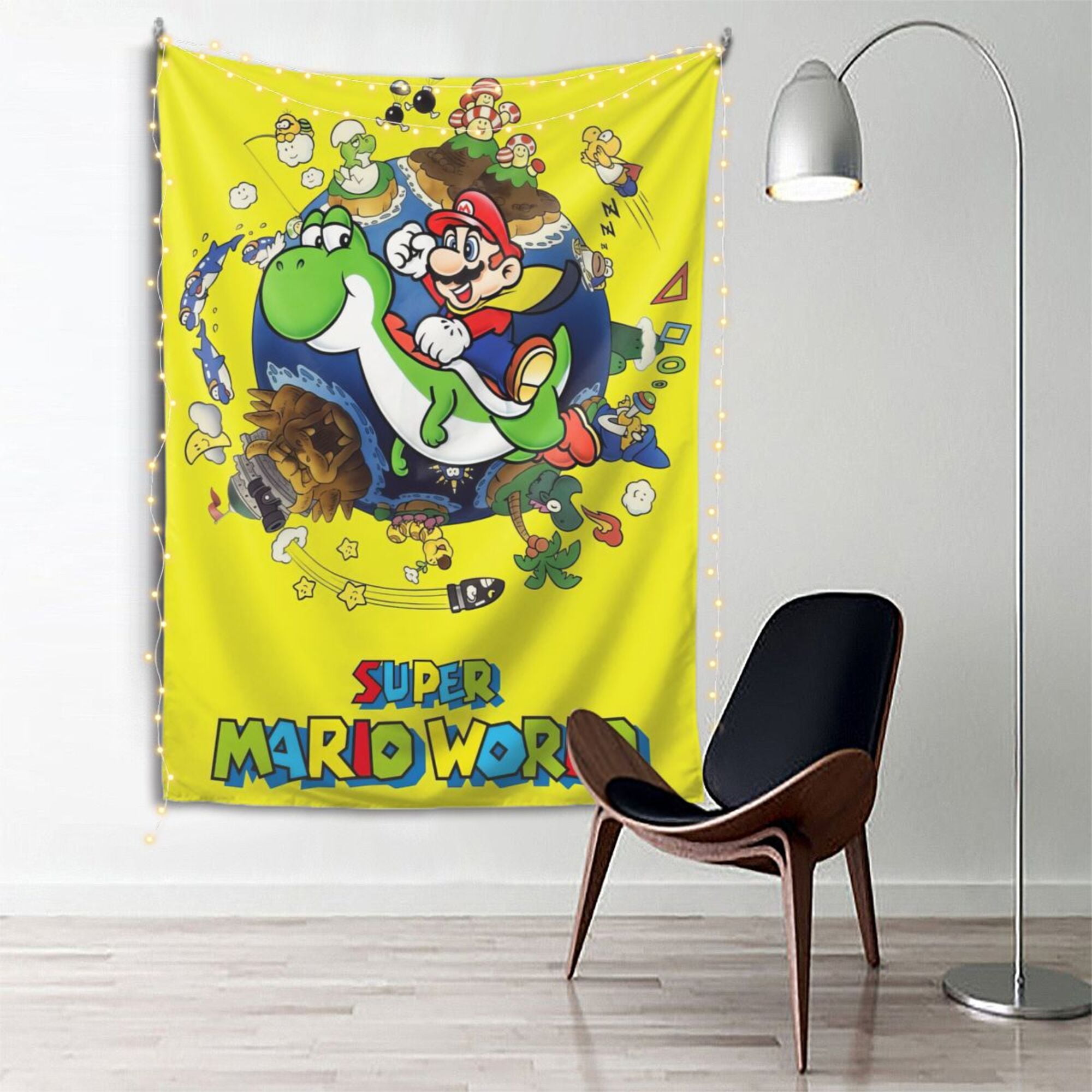 Super Mario Tapestry Aesthetic Cute Room Decor Tapestry Birthday ...