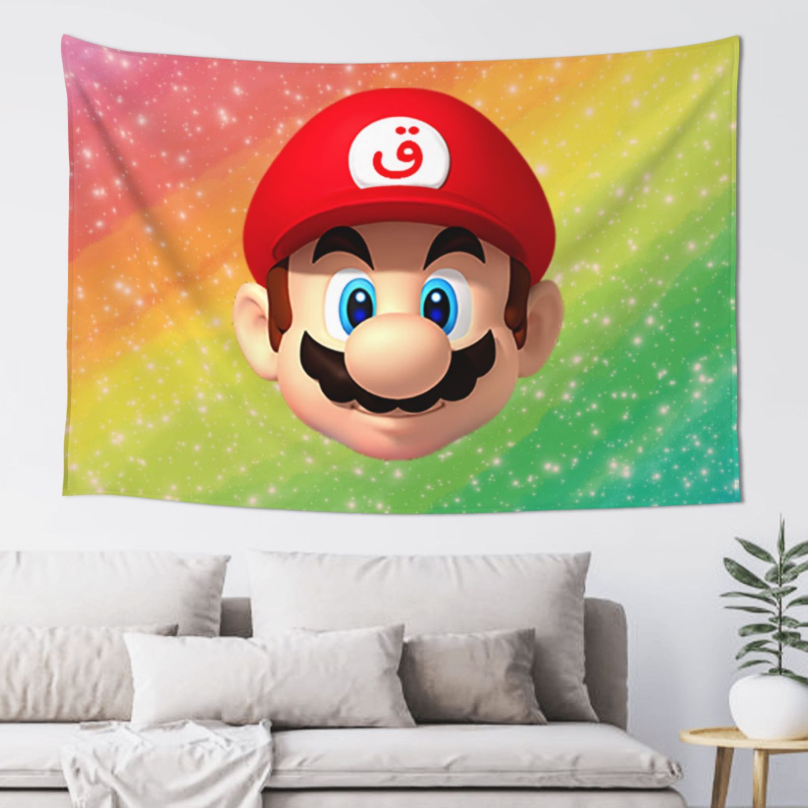 Super Mario Tapestry Wall Hanging Home Decoration Wall Blanket ...