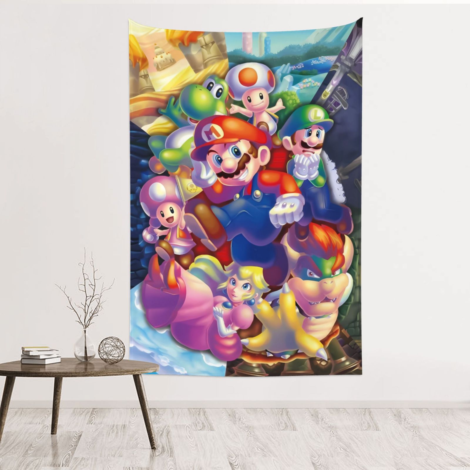 Super Mario Tapestry Wall Hanging Home Decoration Wall Blanket ...