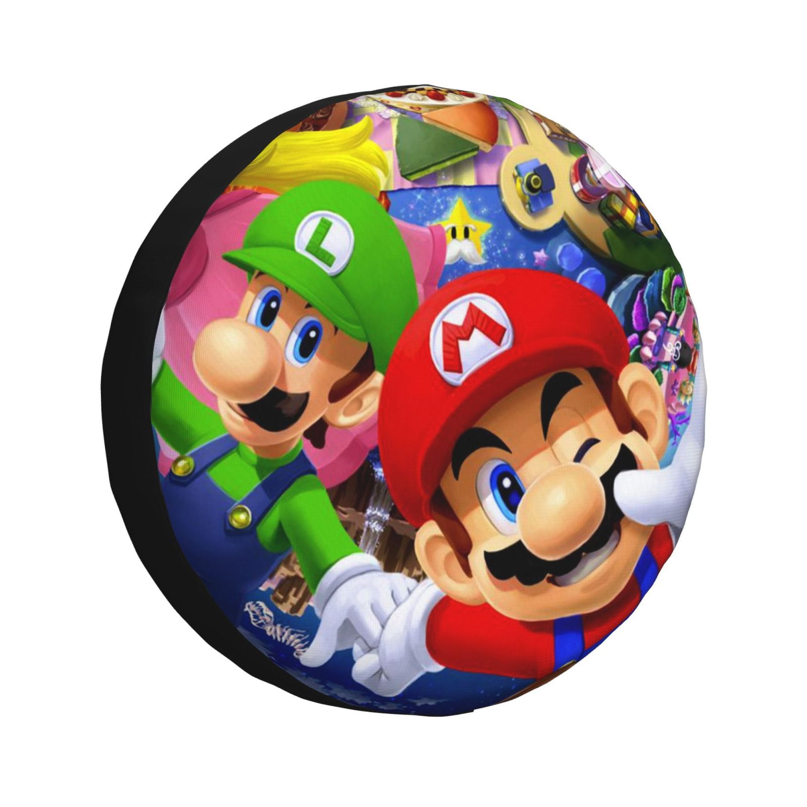 Super Mario Tire Cover Printed Spare Tire Wheel Cover Weatherproof ...
