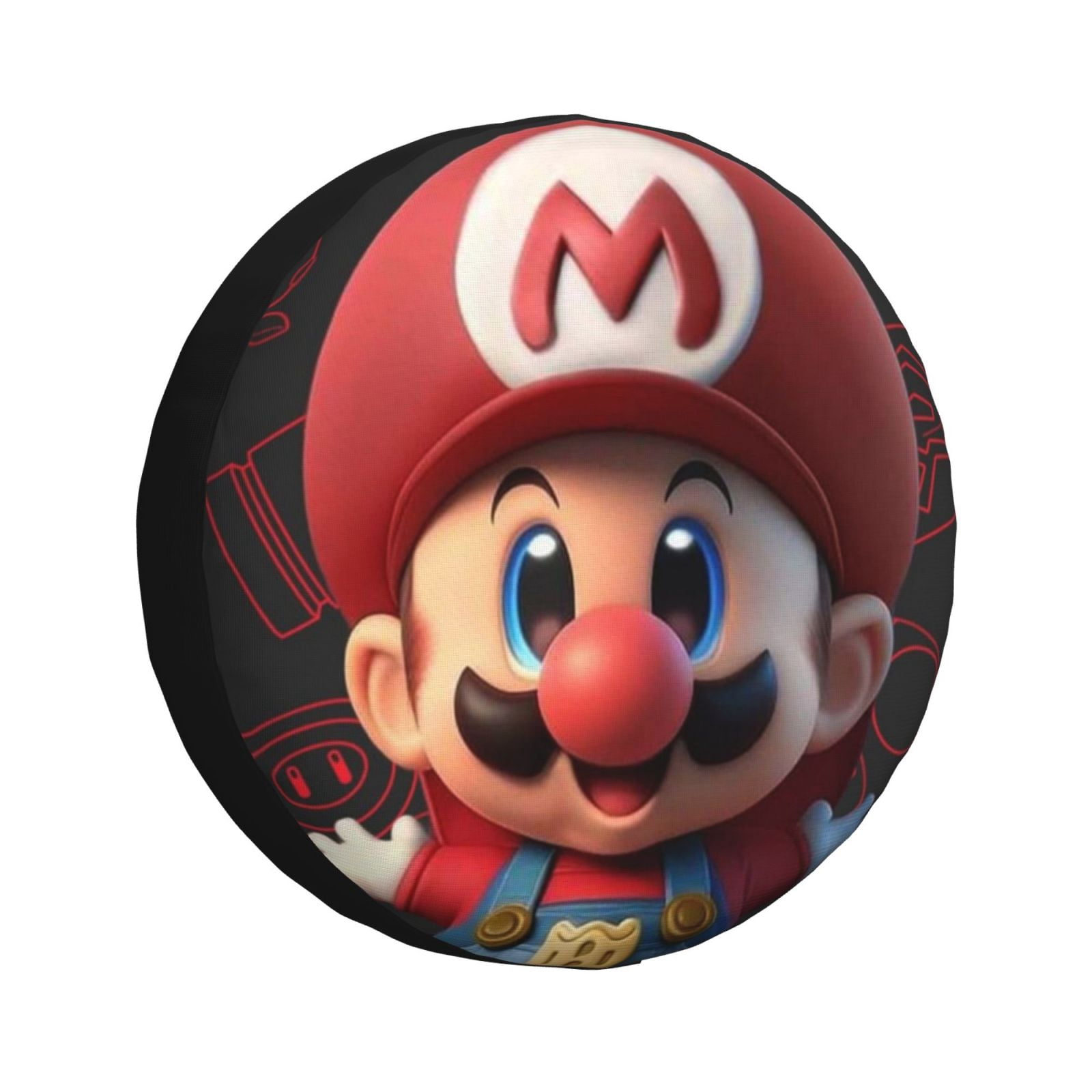 Super Mario Tire Cover Printed Spare Tire Wheel Cover Weatherproof ...
