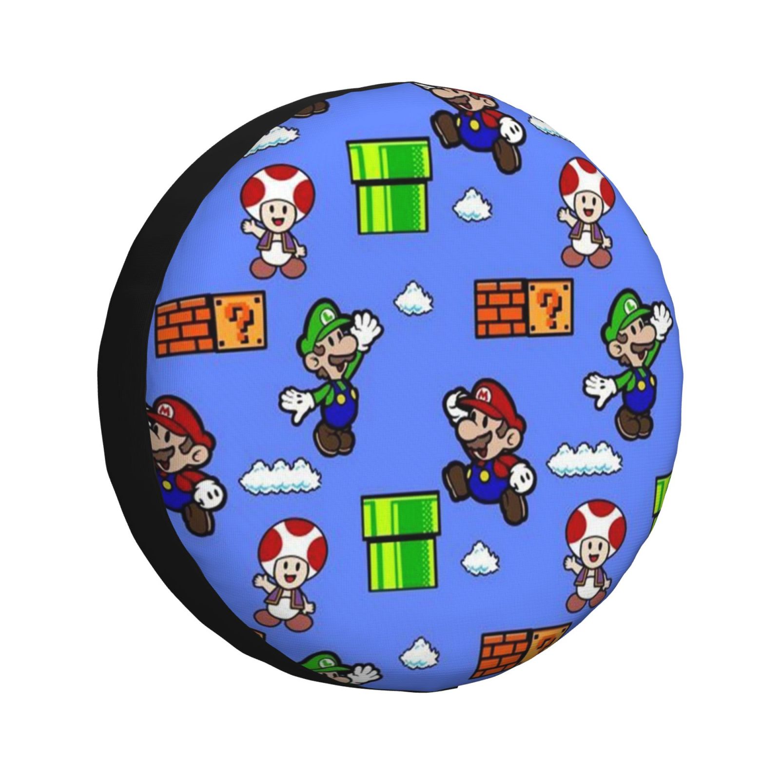 Super Mario Tire Cover Printed Spare Tire Wheel Cover Weatherproof ...