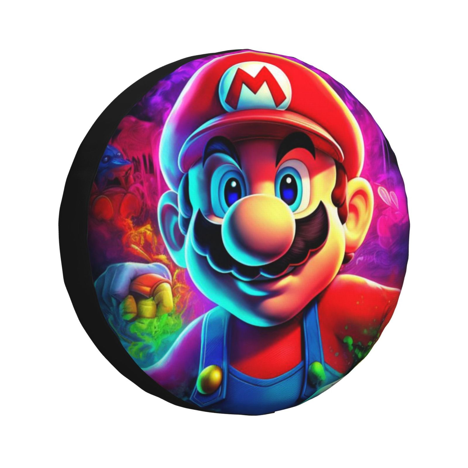 Super Mario Tire Cover Printed Spare Tire Wheel Cover Weatherproof ...