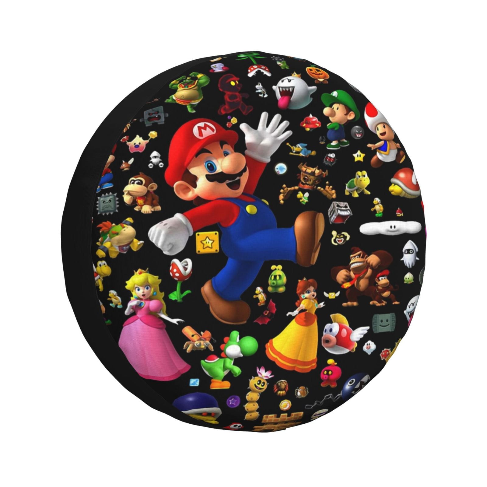 Super Mario Tire Cover Printed Spare Tire Wheel Cover Weatherproof ...