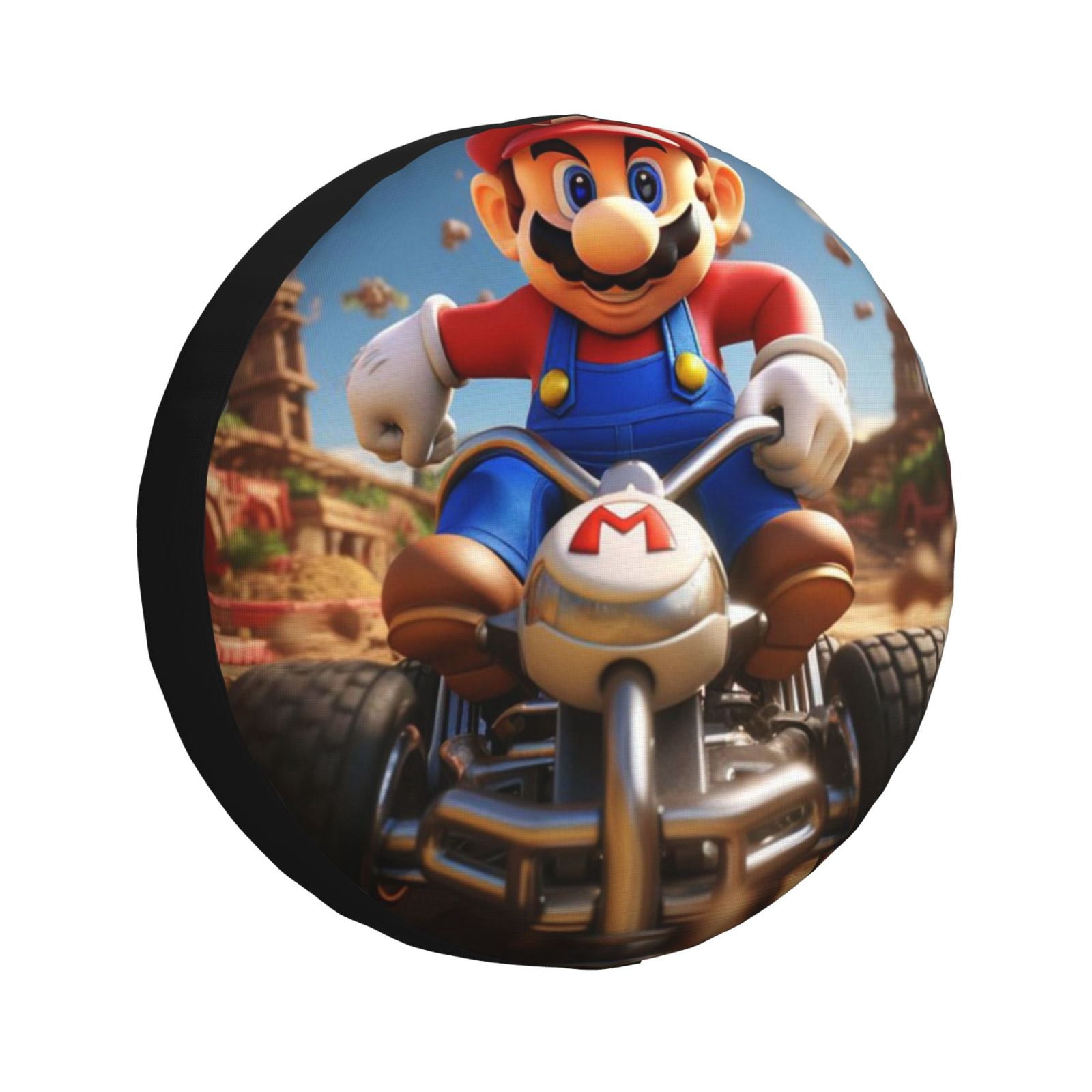 Super Mario Tire Cover Printed Spare Tire Wheel Cover Weatherproof ...