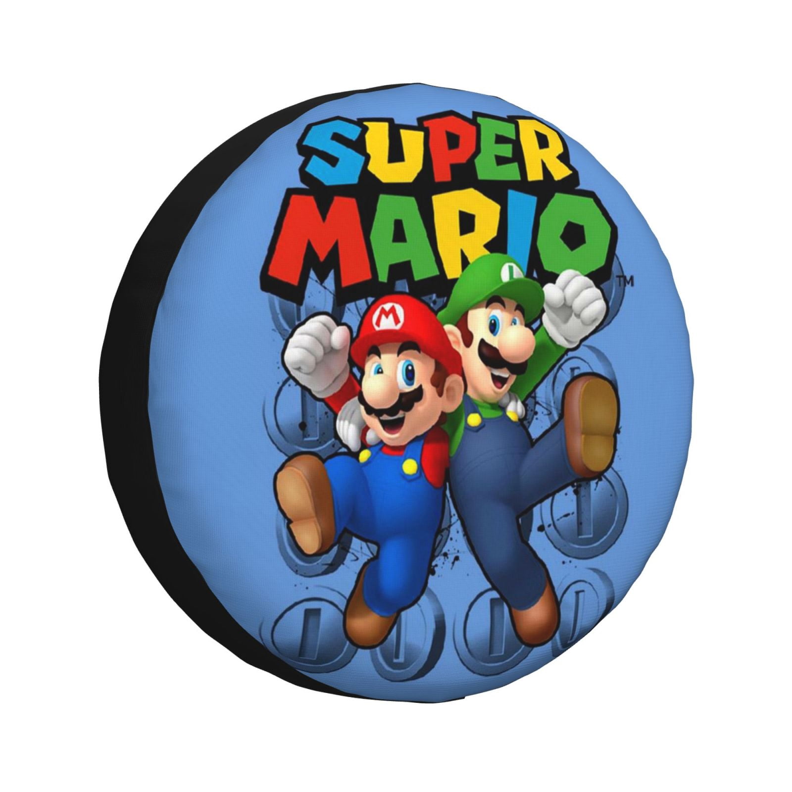 Super Mario Tire Cover Printed Spare Tire Wheel Cover Weatherproof ...