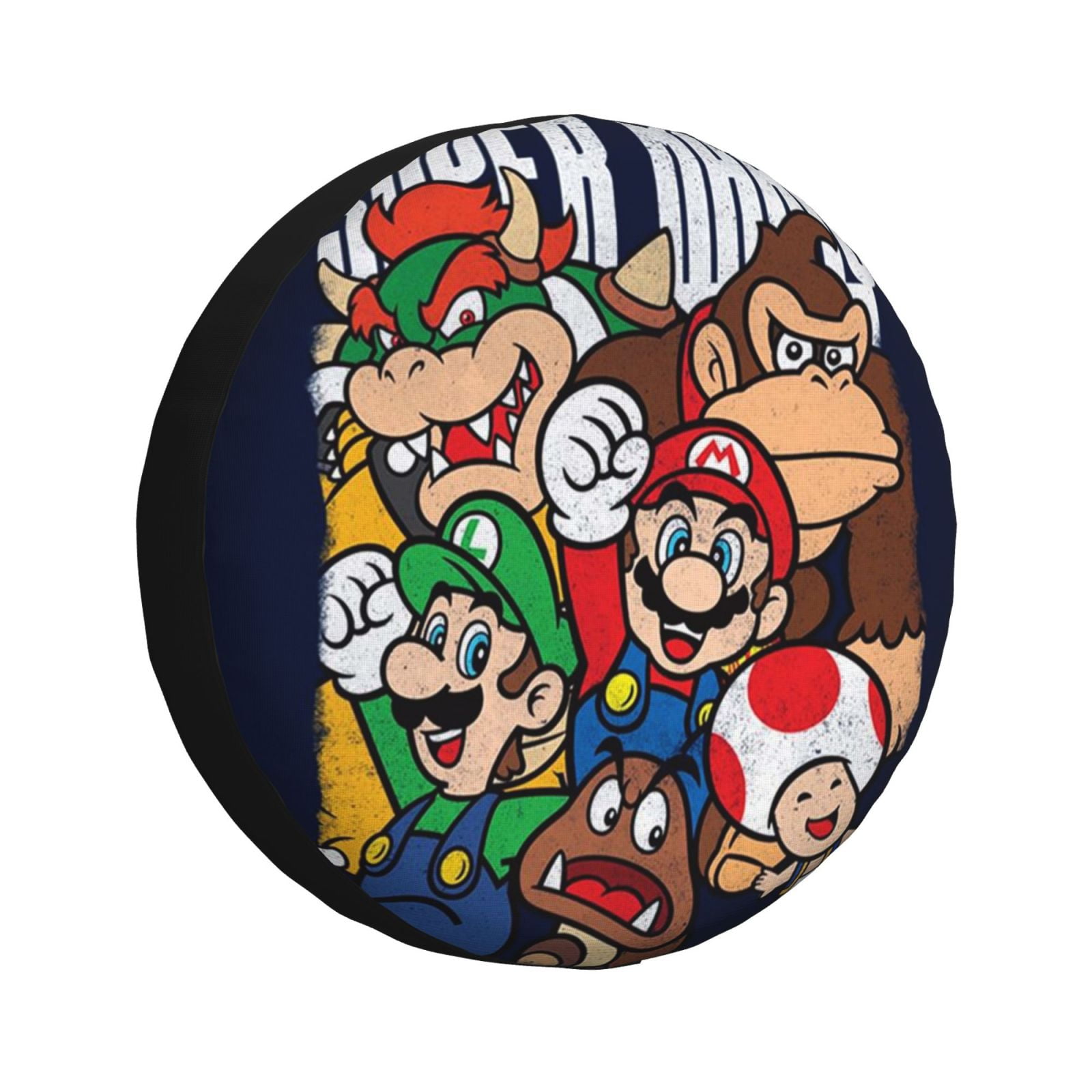 Super Mario Tire Cover Printed Spare Tire Wheel Cover Weatherproof ...