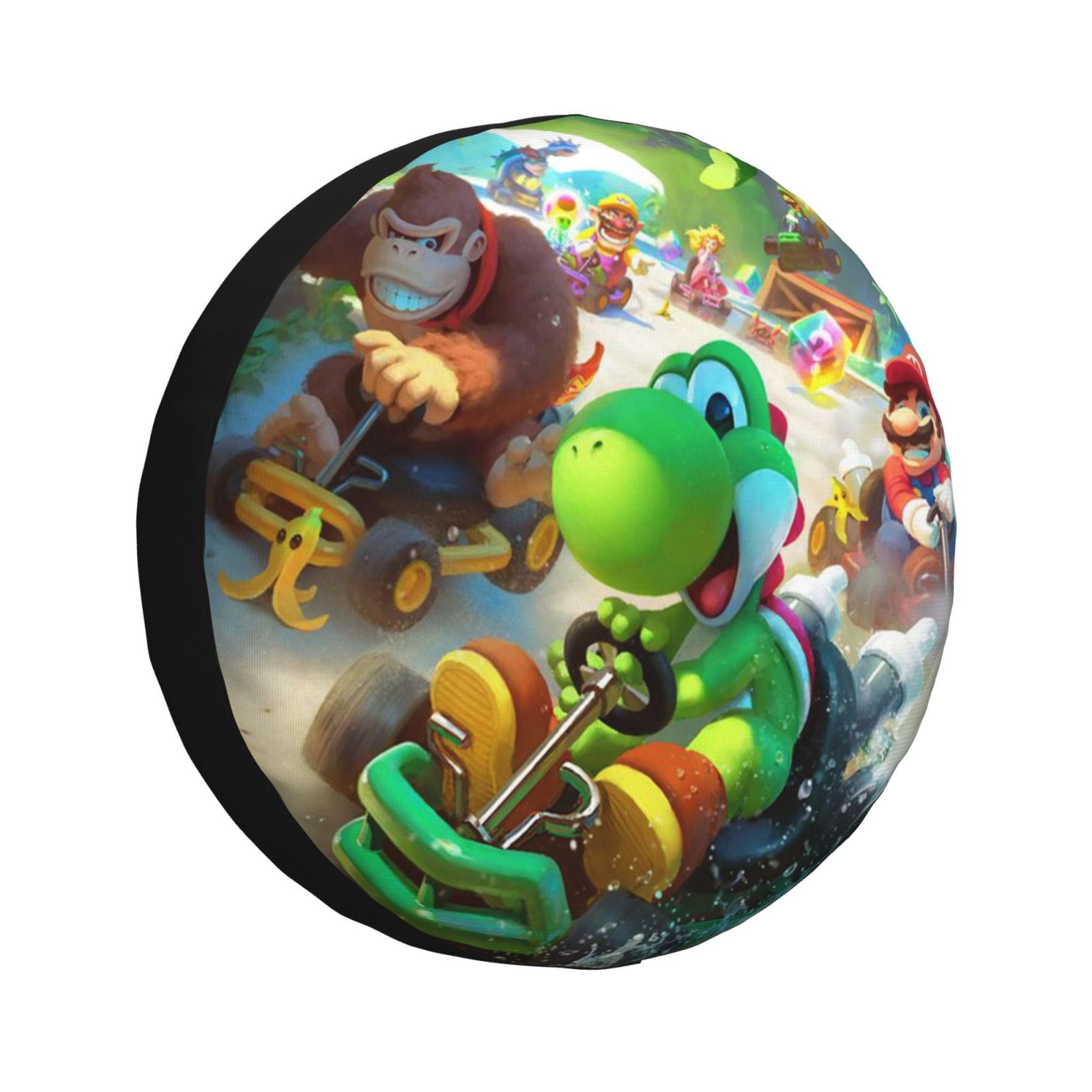 Super Mario Tire Cover Printed Spare Tire Wheel Cover Weatherproof ...
