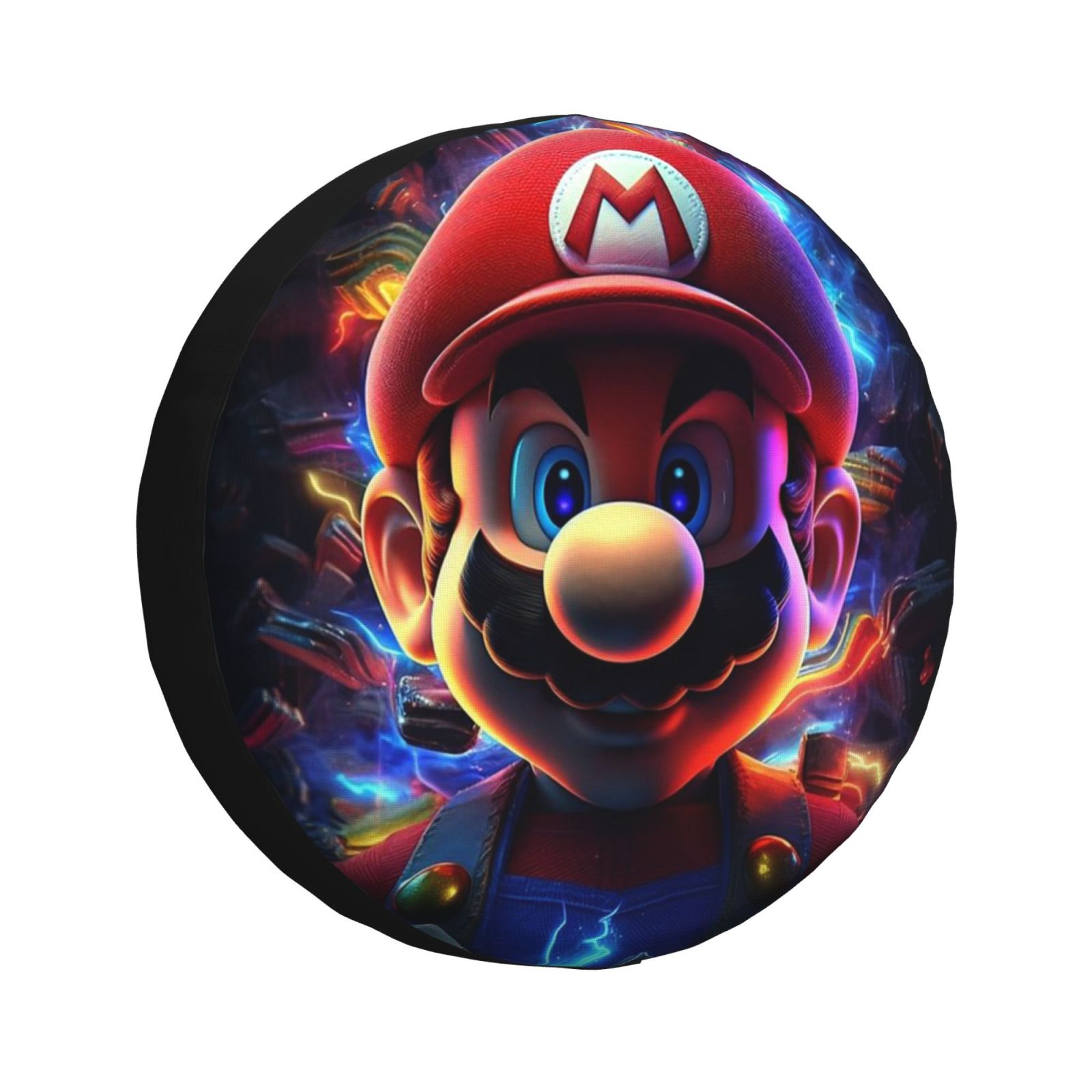 Super Mario Tire Cover Printed Spare Tire Wheel Cover Weatherproof ...