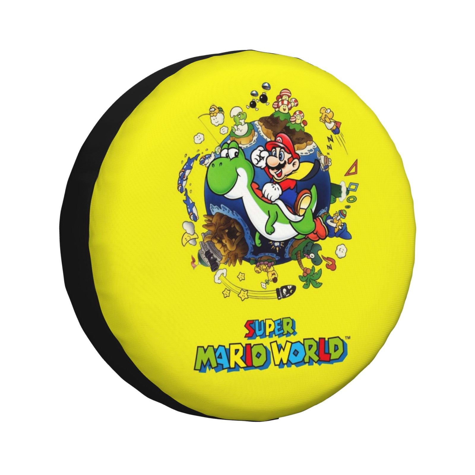 Super Mario Tire Cover Printed Spare Tire Wheel Cover Weatherproof ...