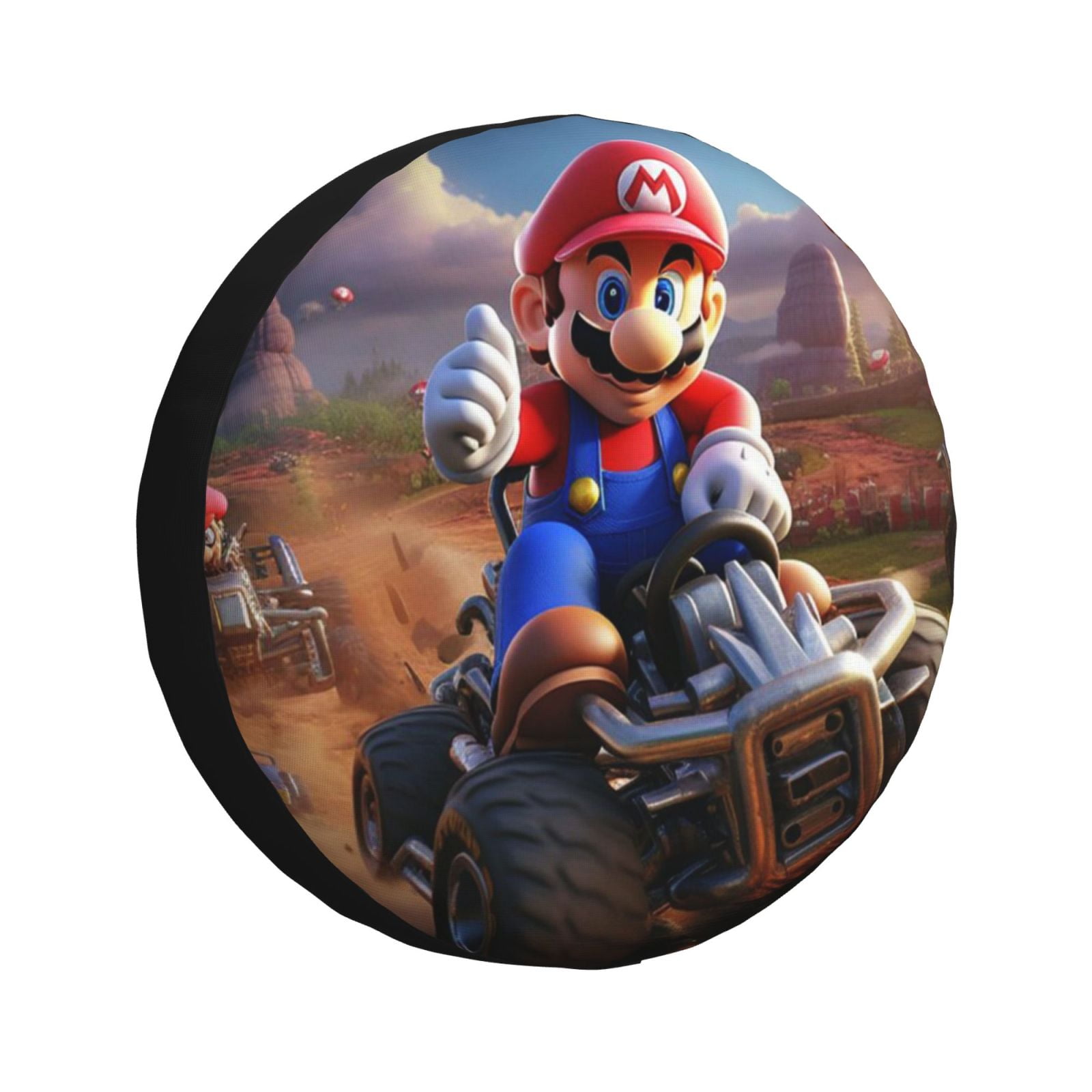 Super Mario Tire Cover Printed Spare Tire Wheel Cover Weatherproof ...