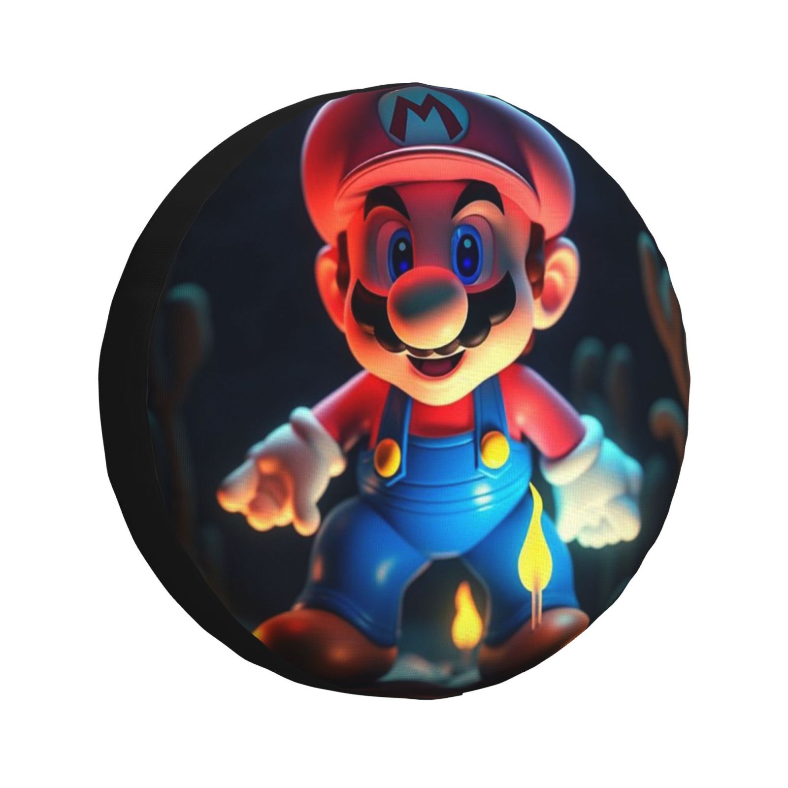 Super Mario Tire Cover Printed Spare Tire Wheel Cover Weatherproof ...