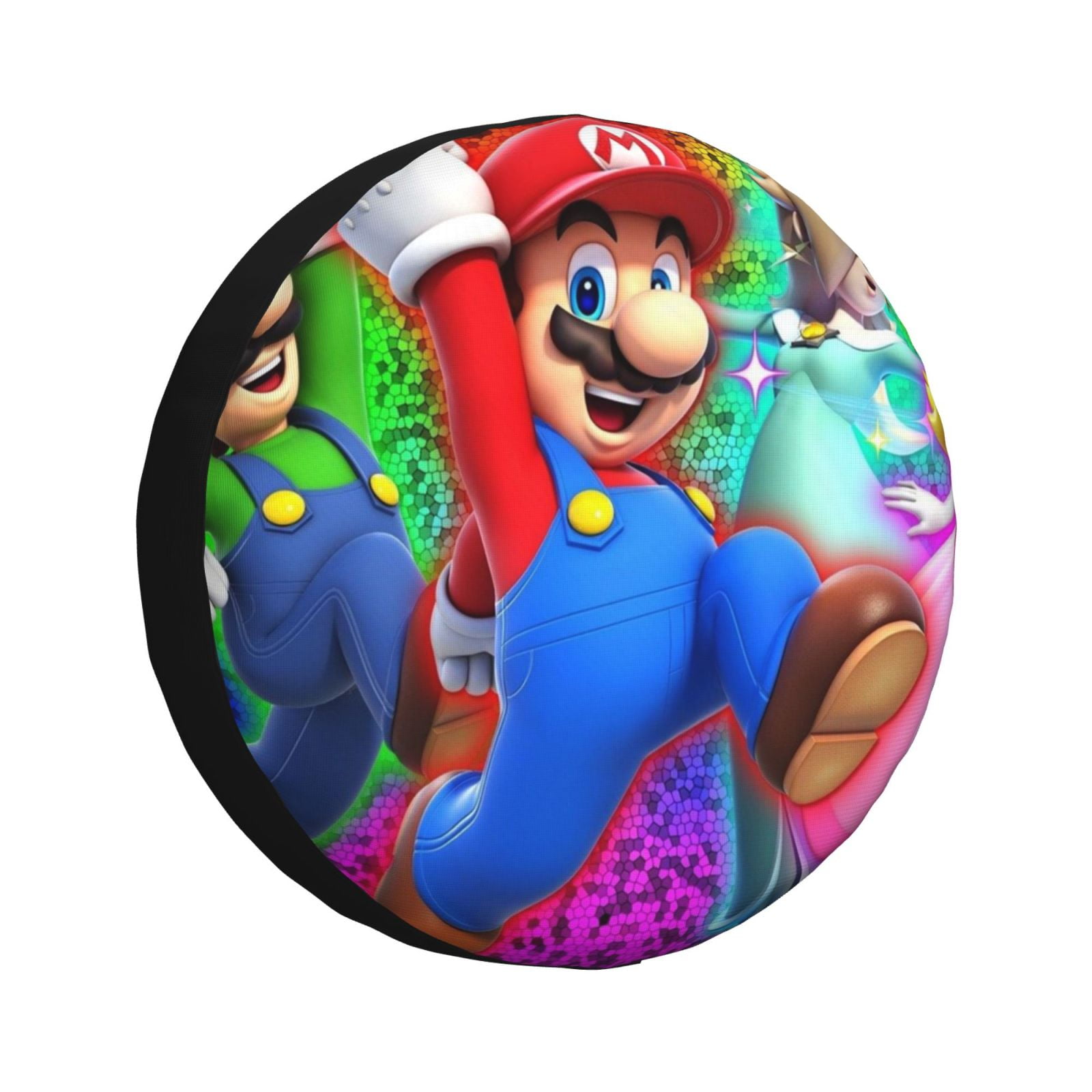 Super Mario Tire Cover Printed Spare Tire Wheel Cover Weatherproof ...
