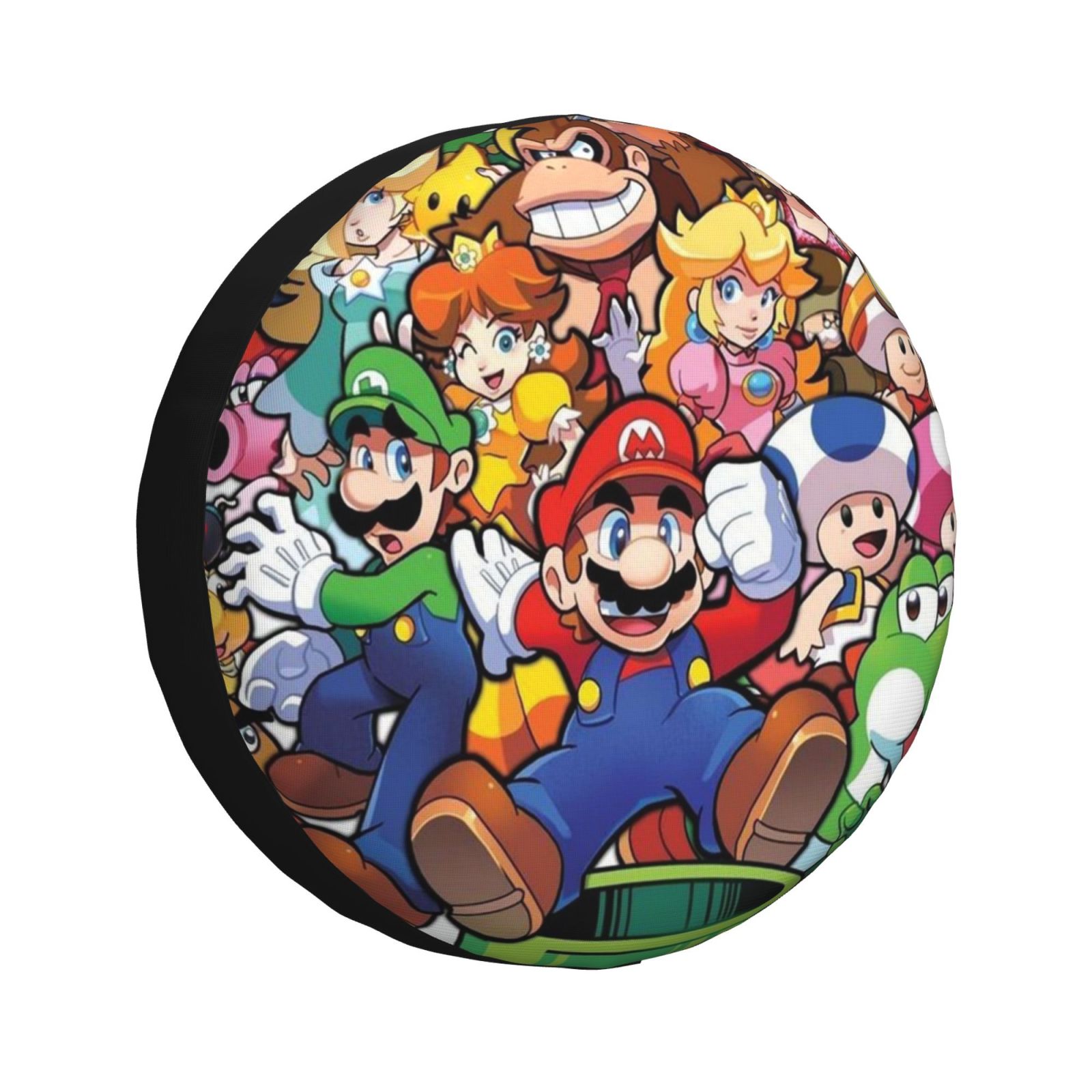 Super Mario Tire Cover Printed Spare Tire Wheel Cover Weatherproof ...