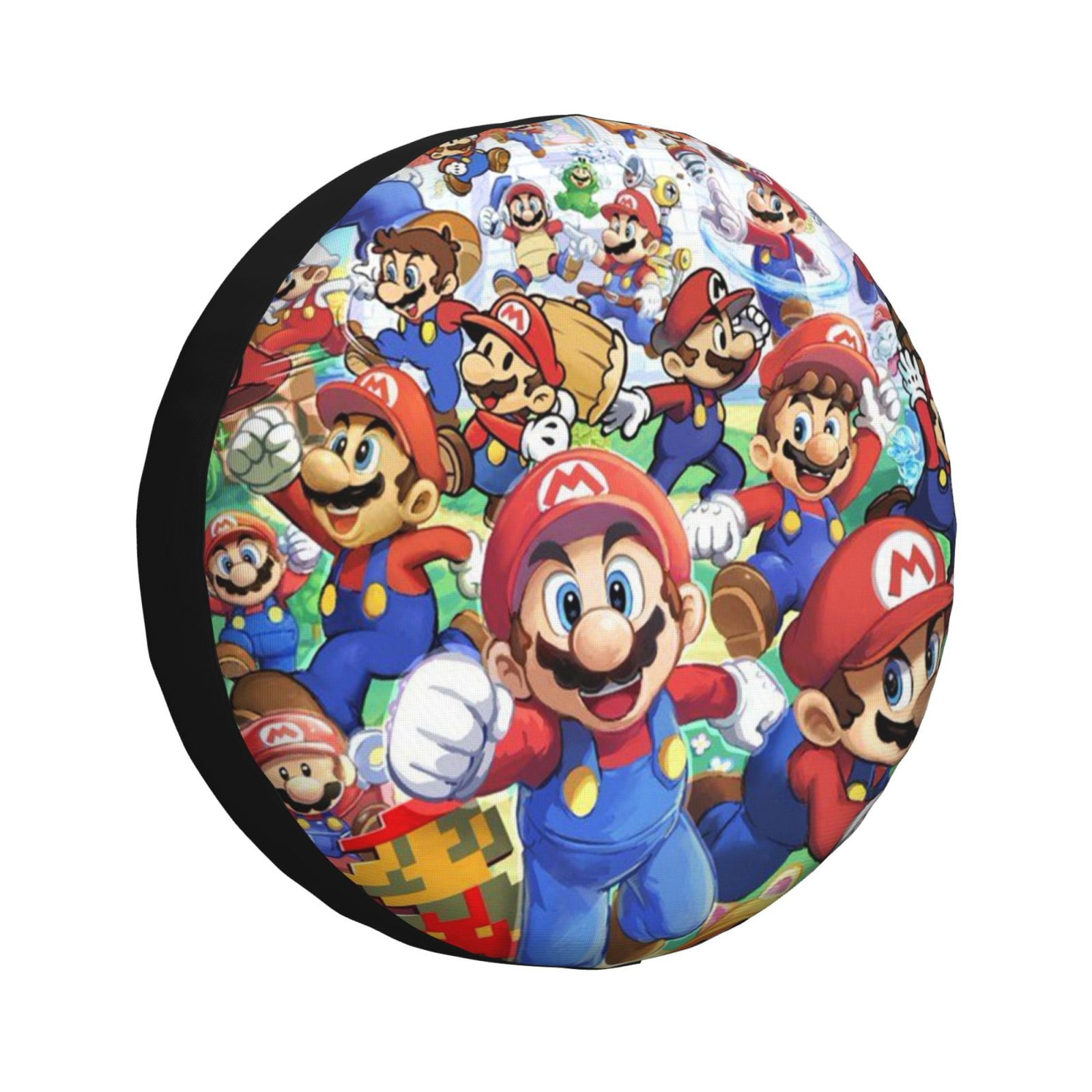 Super Mario Tire Cover Printed Spare Tire Wheel Cover Weatherproof ...