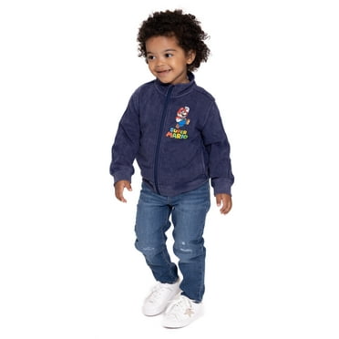 Nintendo Super Mario Bros Bomber Jacket for Kids, Mario and Luigi ...