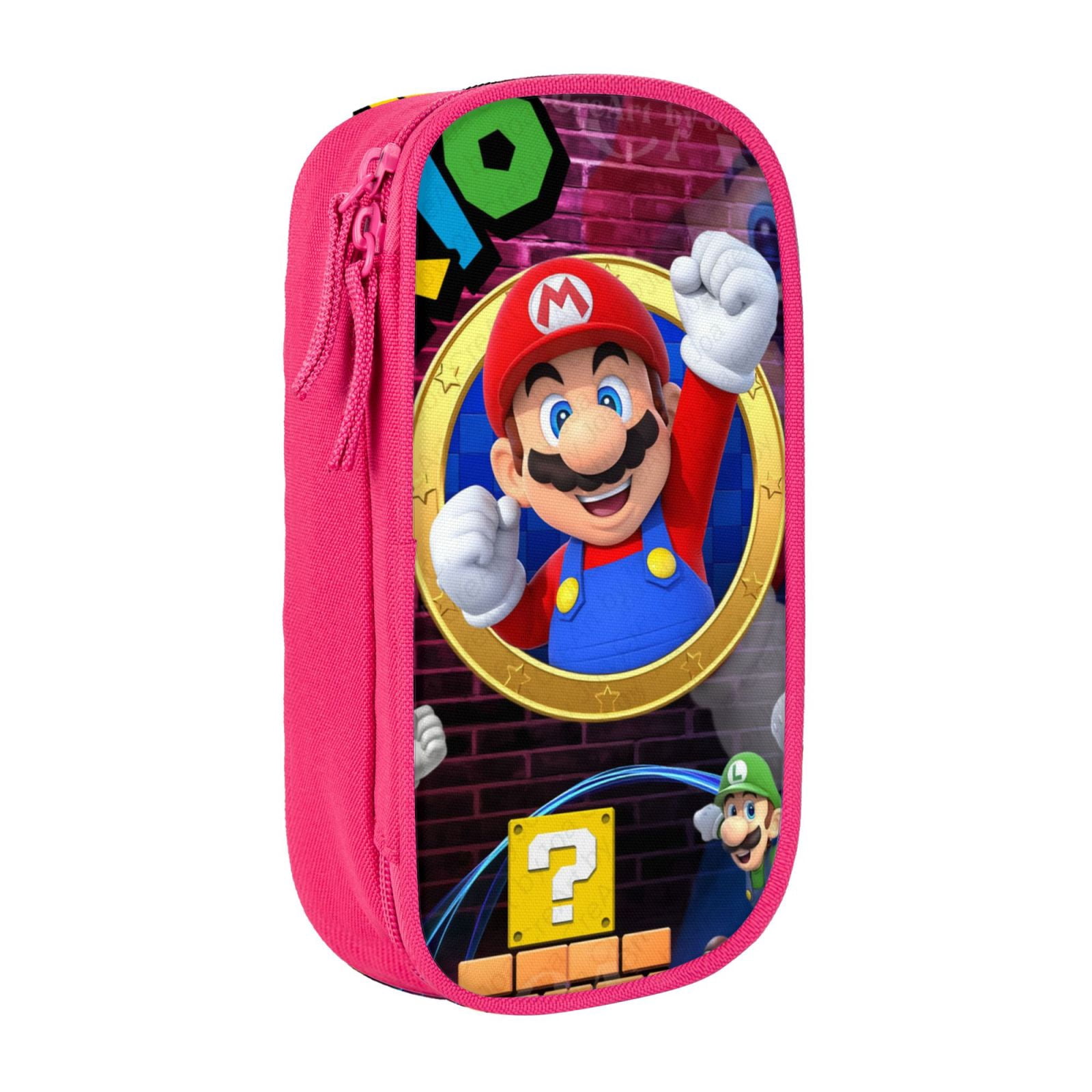 Super Mario Tumbler Wrap Pencil Case,Pencil Pouch,Big Pencil Bag Pouch ...