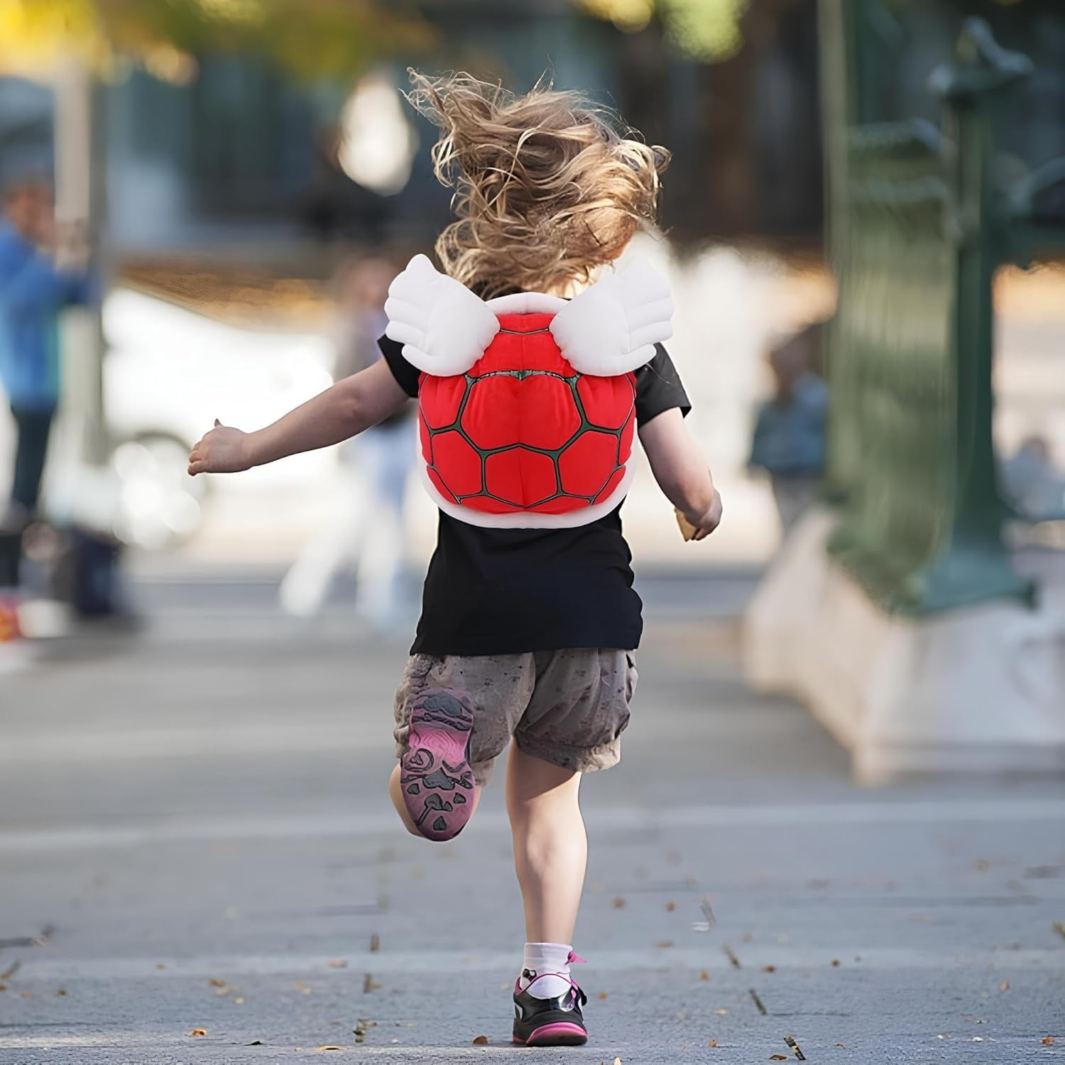 Super Mario Turtle Backpack Red wings 30cm - Walmart.com