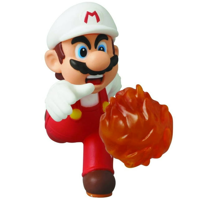 Super Mario UDF Series 2 Fire Mario Figure - Walmart.com