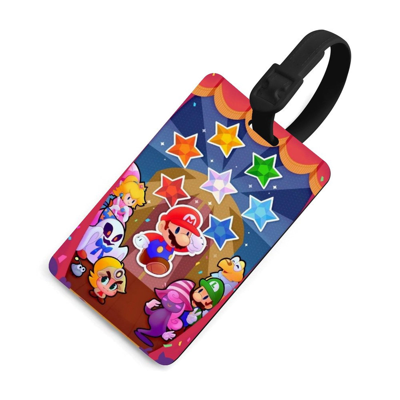 Super Mario Unique Travel Luggage Tag To Prevent Your Suitcase From ...