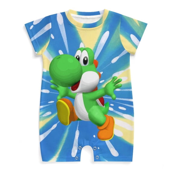 Super Mario Unisex Baby Boy Girl Jumpsuit Romper Bodysuit Playsuit One ...