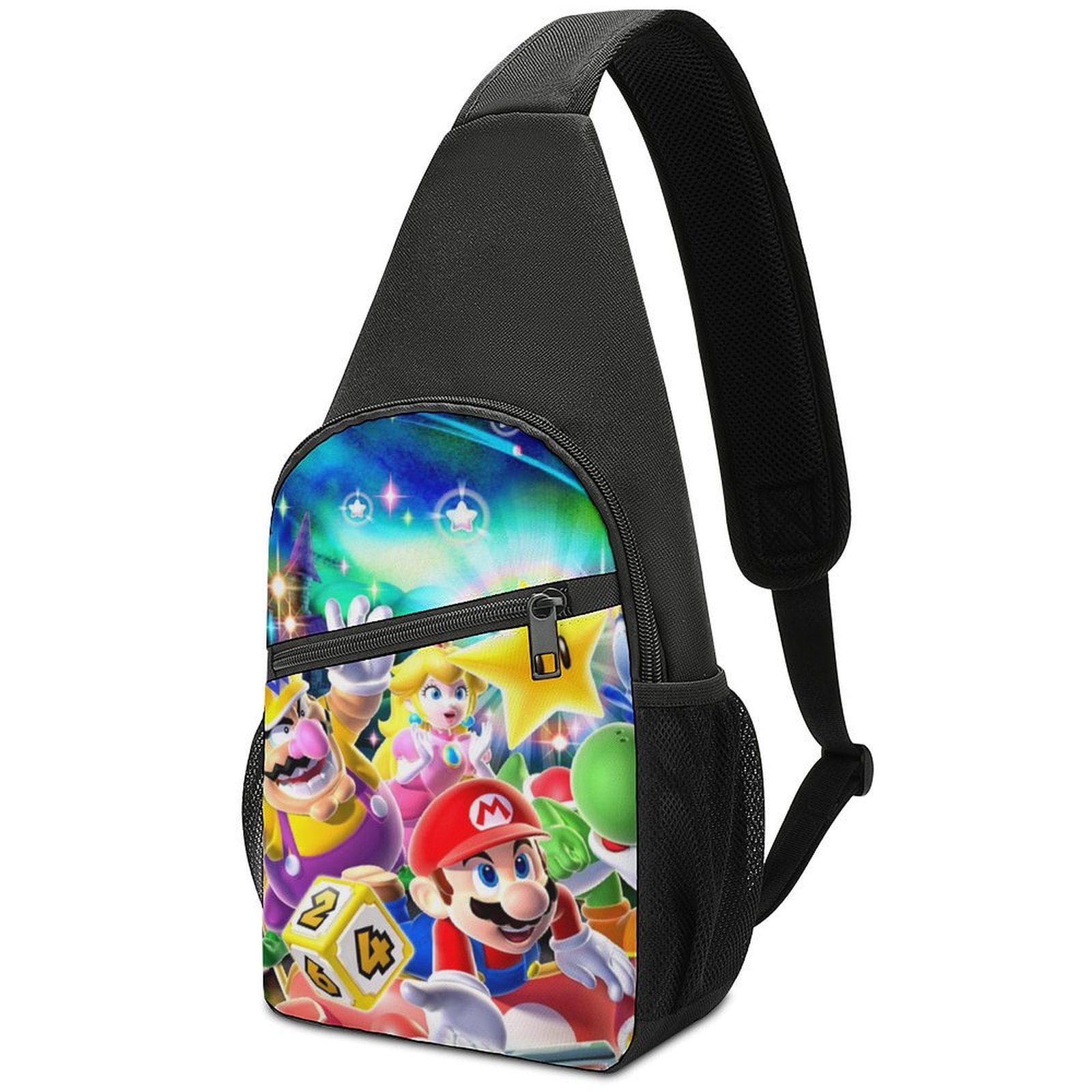 Super Mario Unisex Crossbody Bags Lightweight Sling Backpack ...