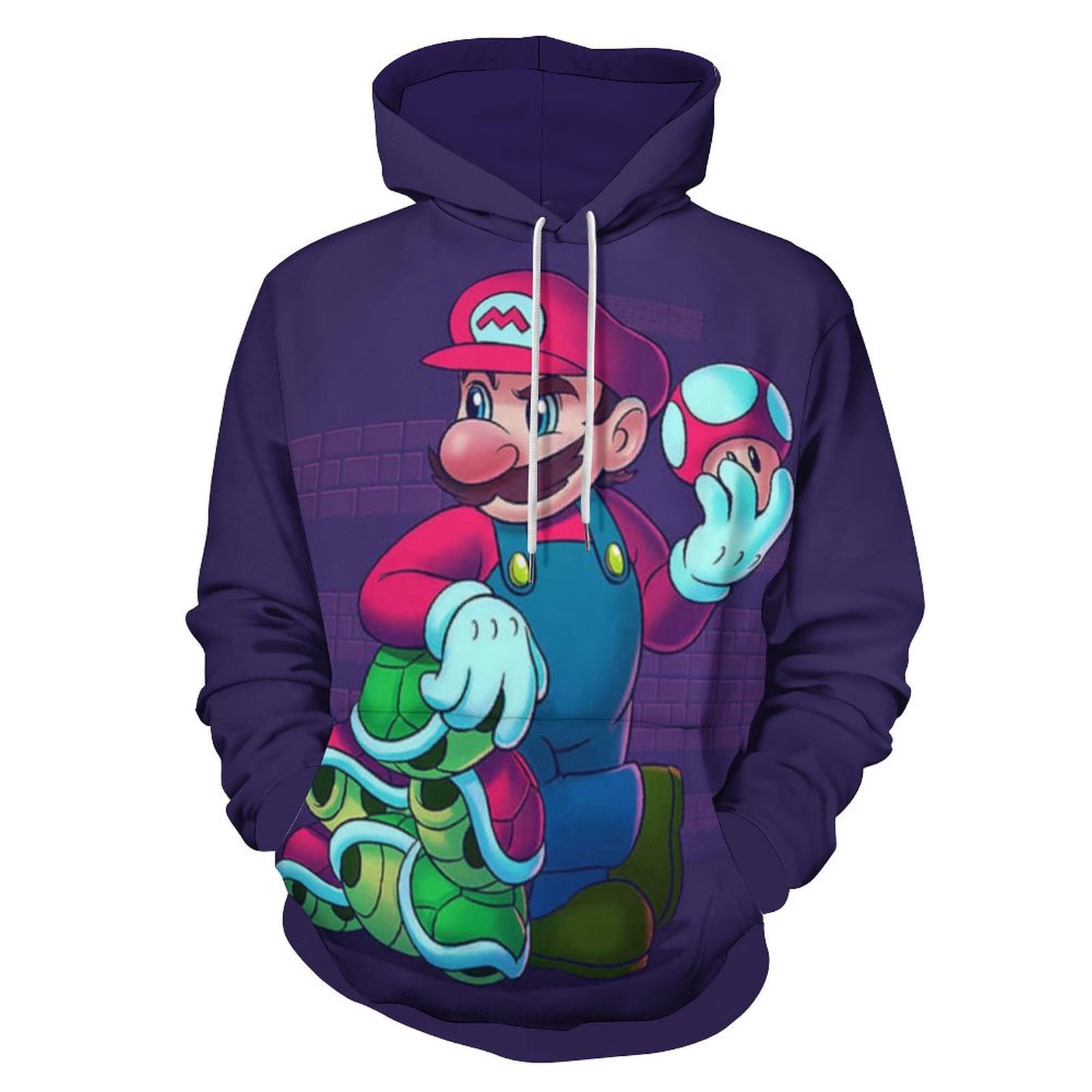 Super Mario Unisex Sweatshirts Fashion Sweater for Men Women Pullover ...