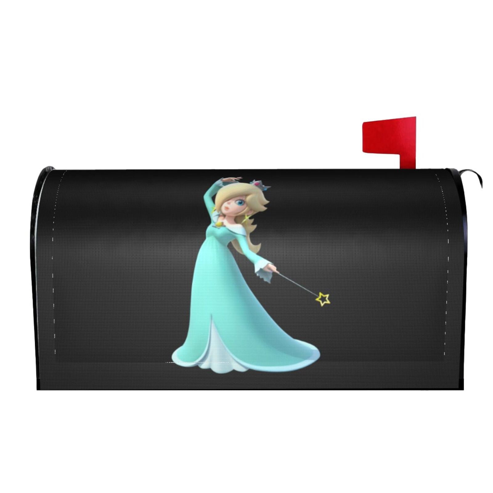 Super Mario Vintage Rosalina 5 Cartoon Character Mailbox Cover Magnetic ...