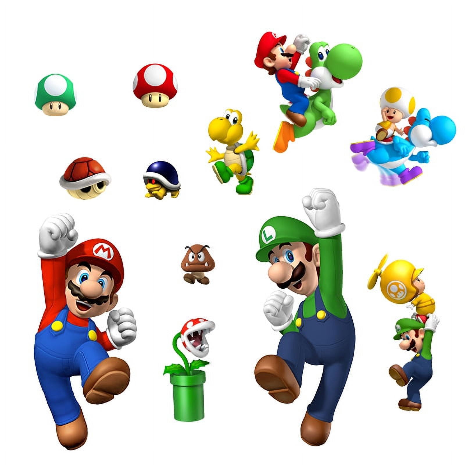 Super Mario Wall Stickers 3D wall stickers Children wall stickers ...