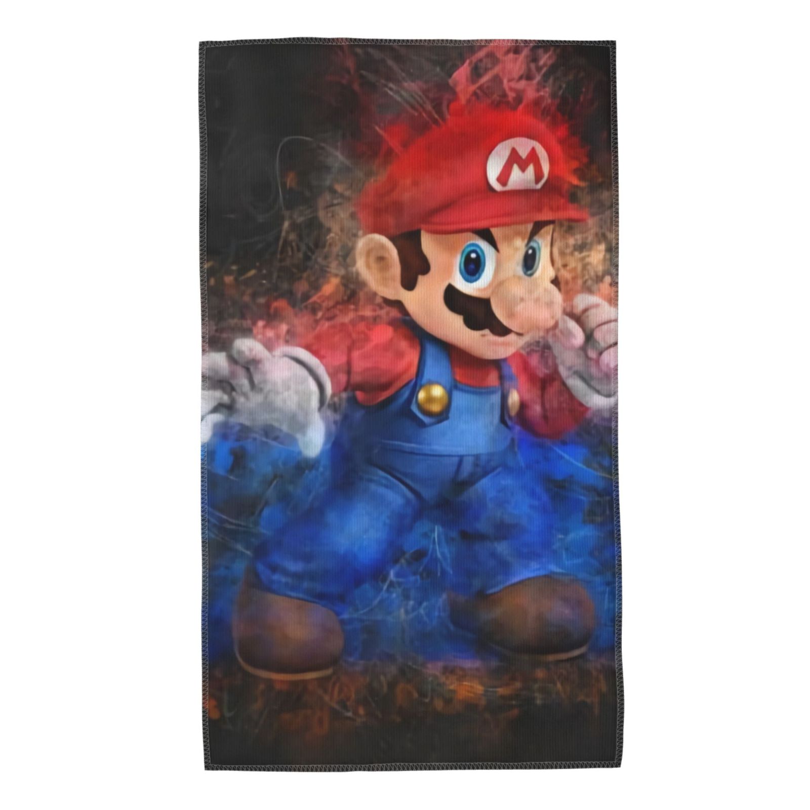 Super-Mario Watercolor Towels,Hand Towels,Bathroom Towel Small Bath ...