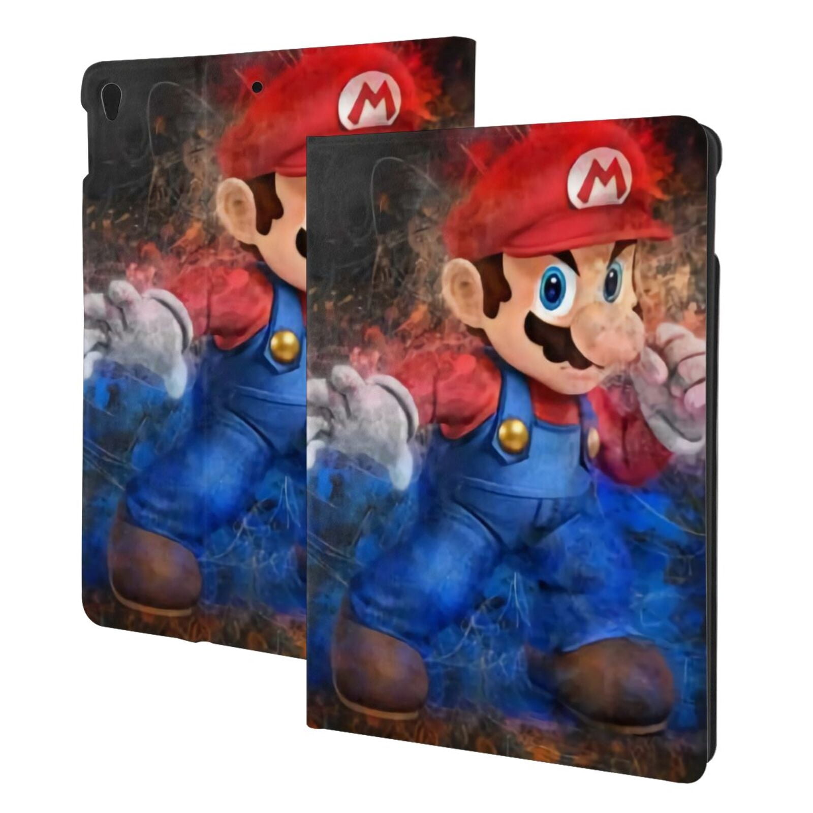 Super Mario Watercolor444 Kawaii Cute 3d Design Ipad Case Soft Covers ...