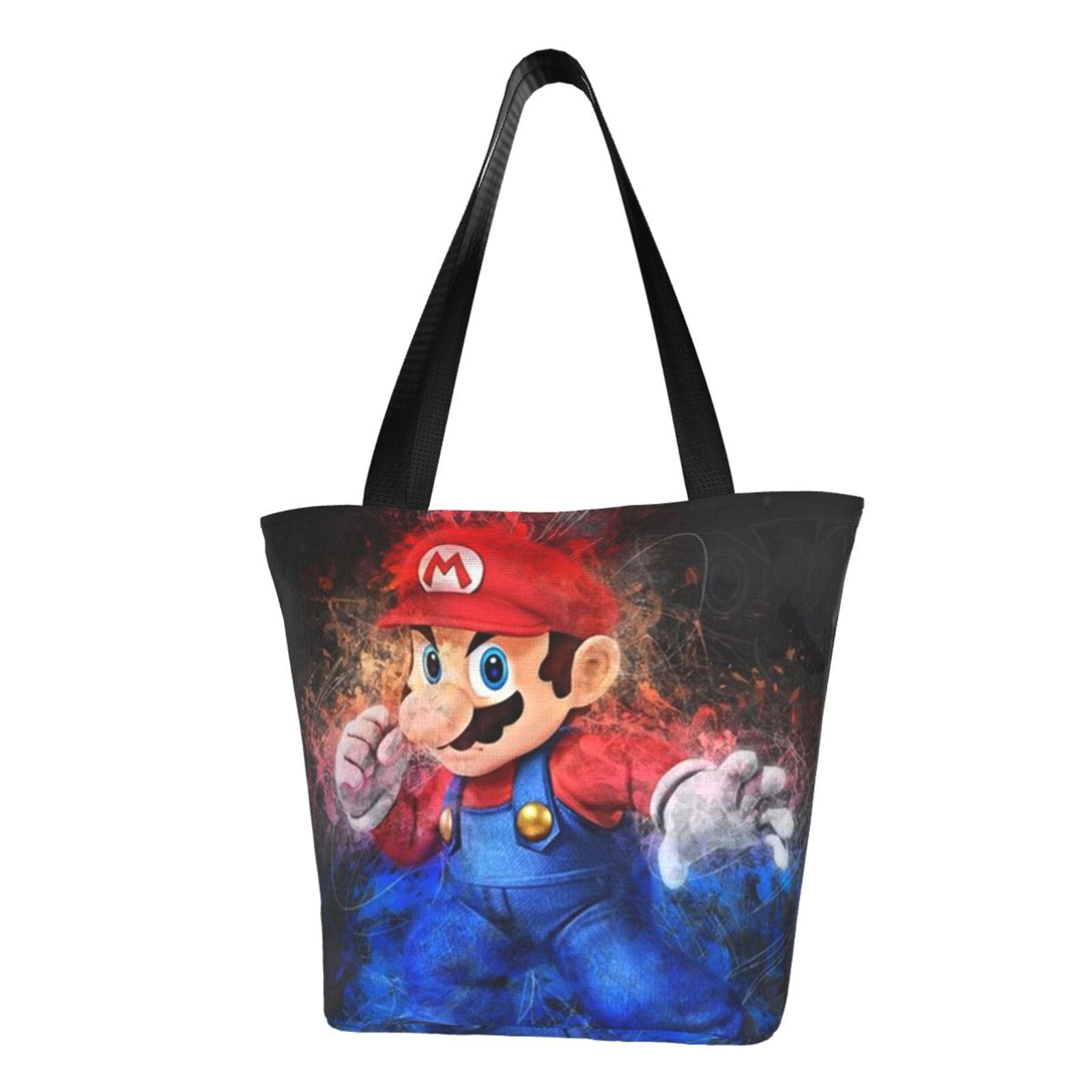 Super Mario Women's Tote Bag Large Capacity Shoulder Handbag For Travel ...