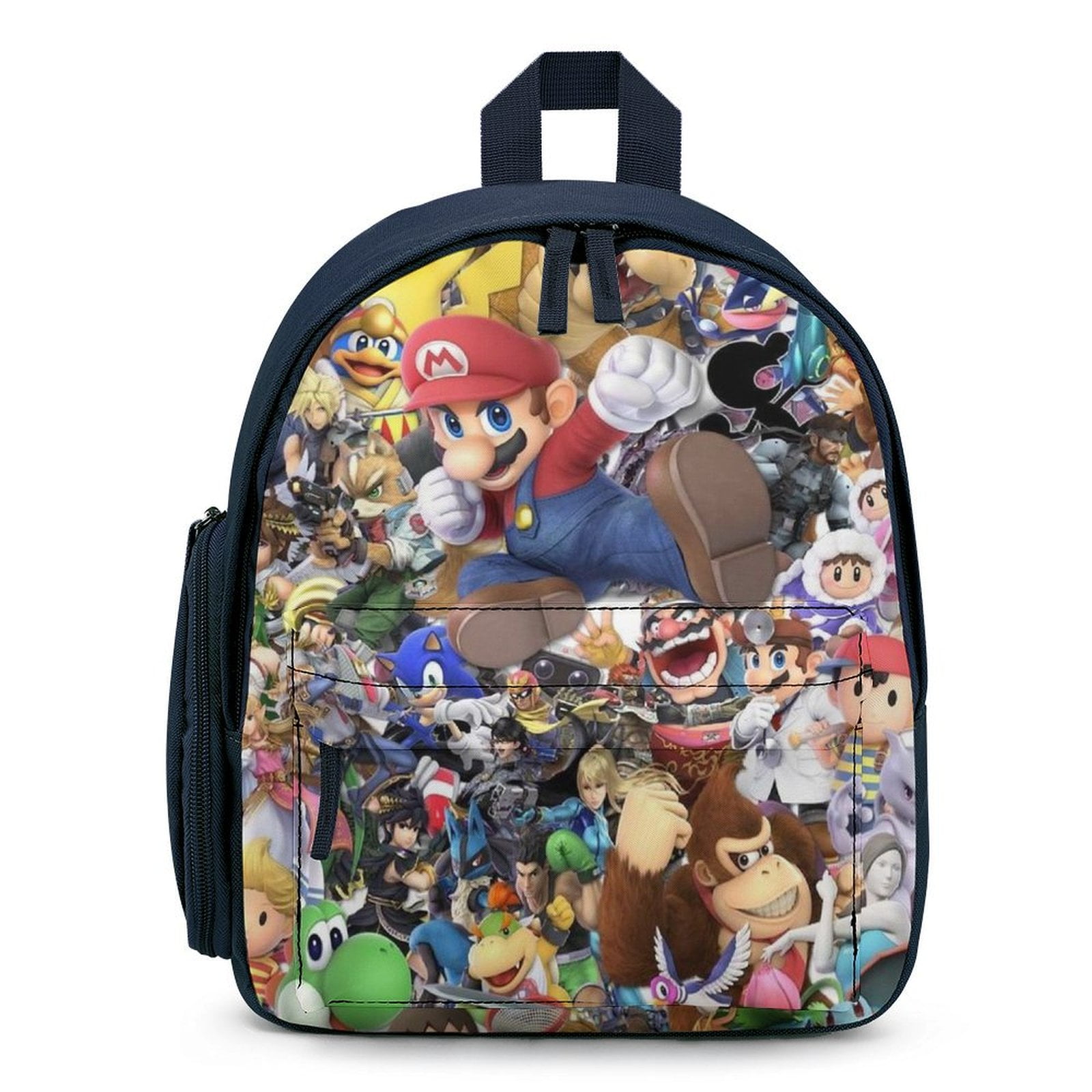 Super Mario Women's mini backpack for school blue-style-16 - Walmart.com