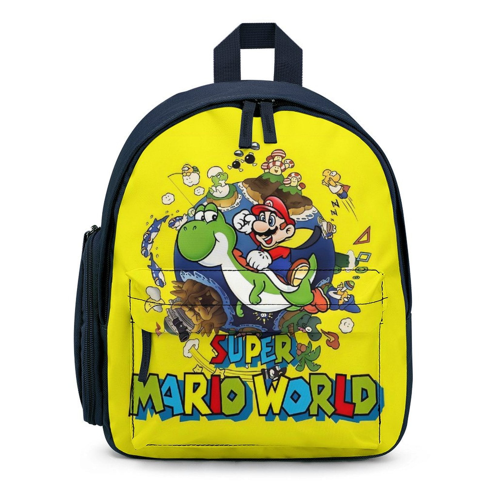 Super Mario Women's mini backpack for school blue-style-1 - Walmart.com