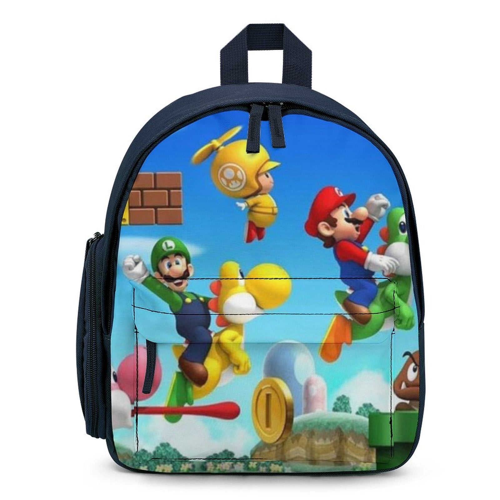 Super Mario Women's mini backpack for school blue-style-1 - Walmart.com