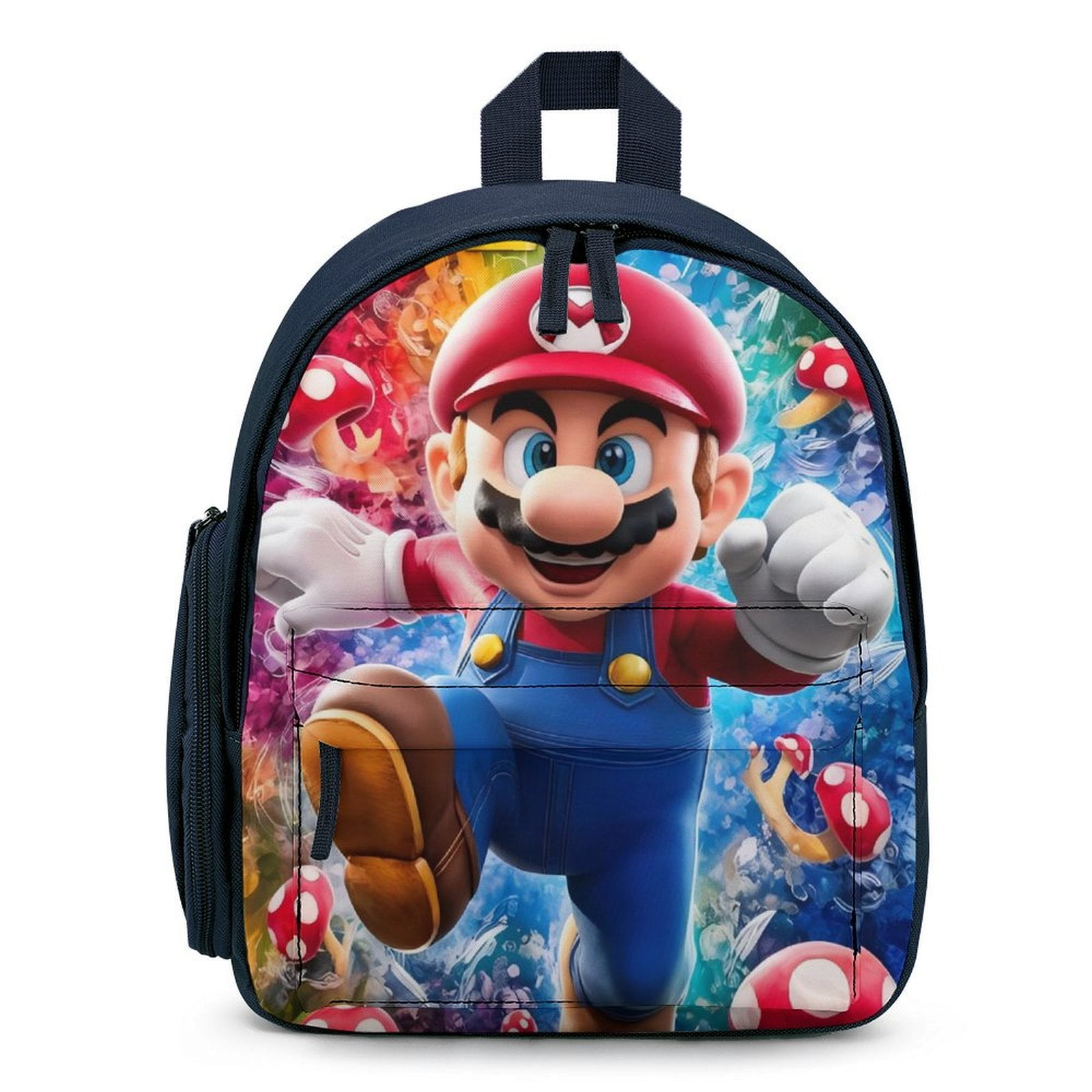 Super Mario Women's mini backpack for school blue-style-26 - Walmart.com