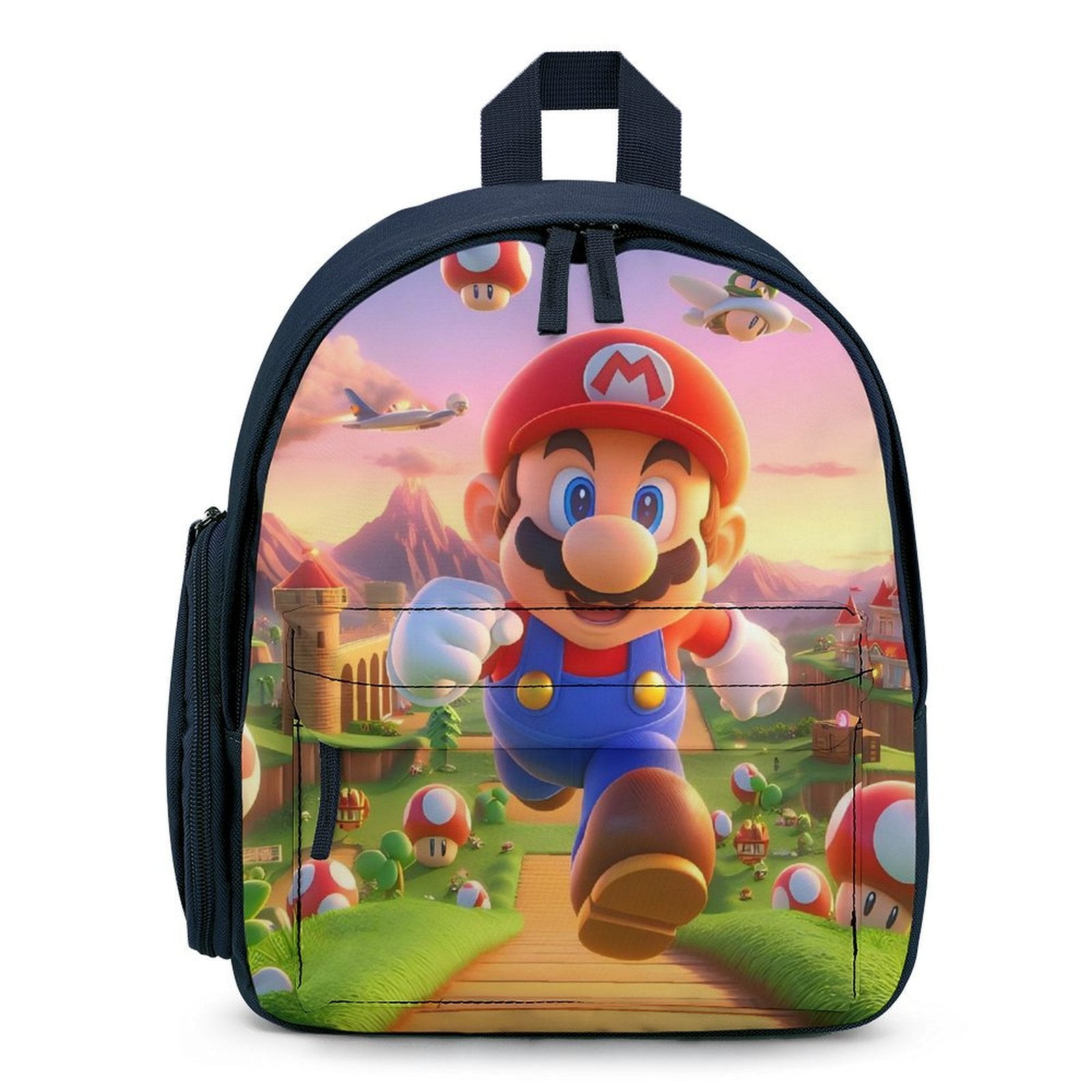 Super Mario Women's mini backpack for school blue-style-29 - Walmart.com