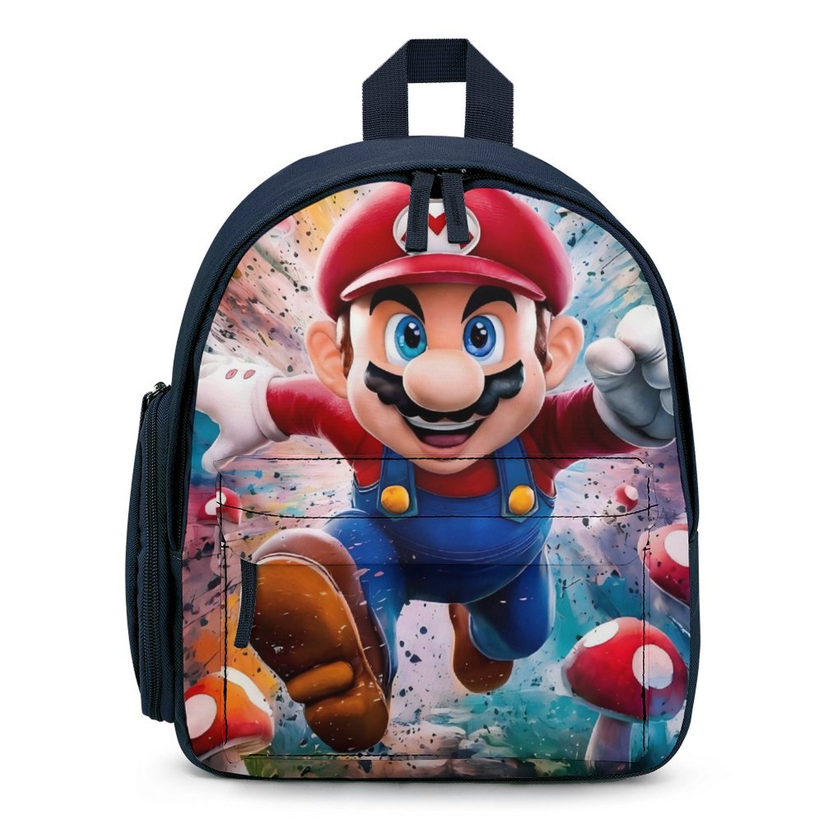 Super Mario Women's mini backpack for school blue-style-6 - Walmart.com