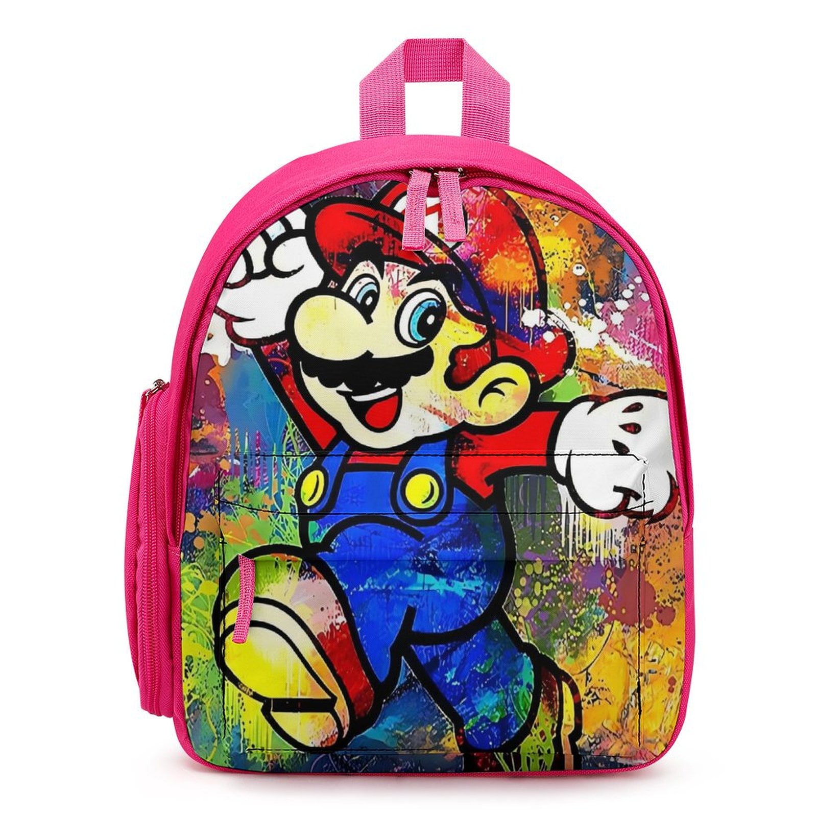 Super Mario Women's mini backpack for school pink-style-12 - Walmart.com