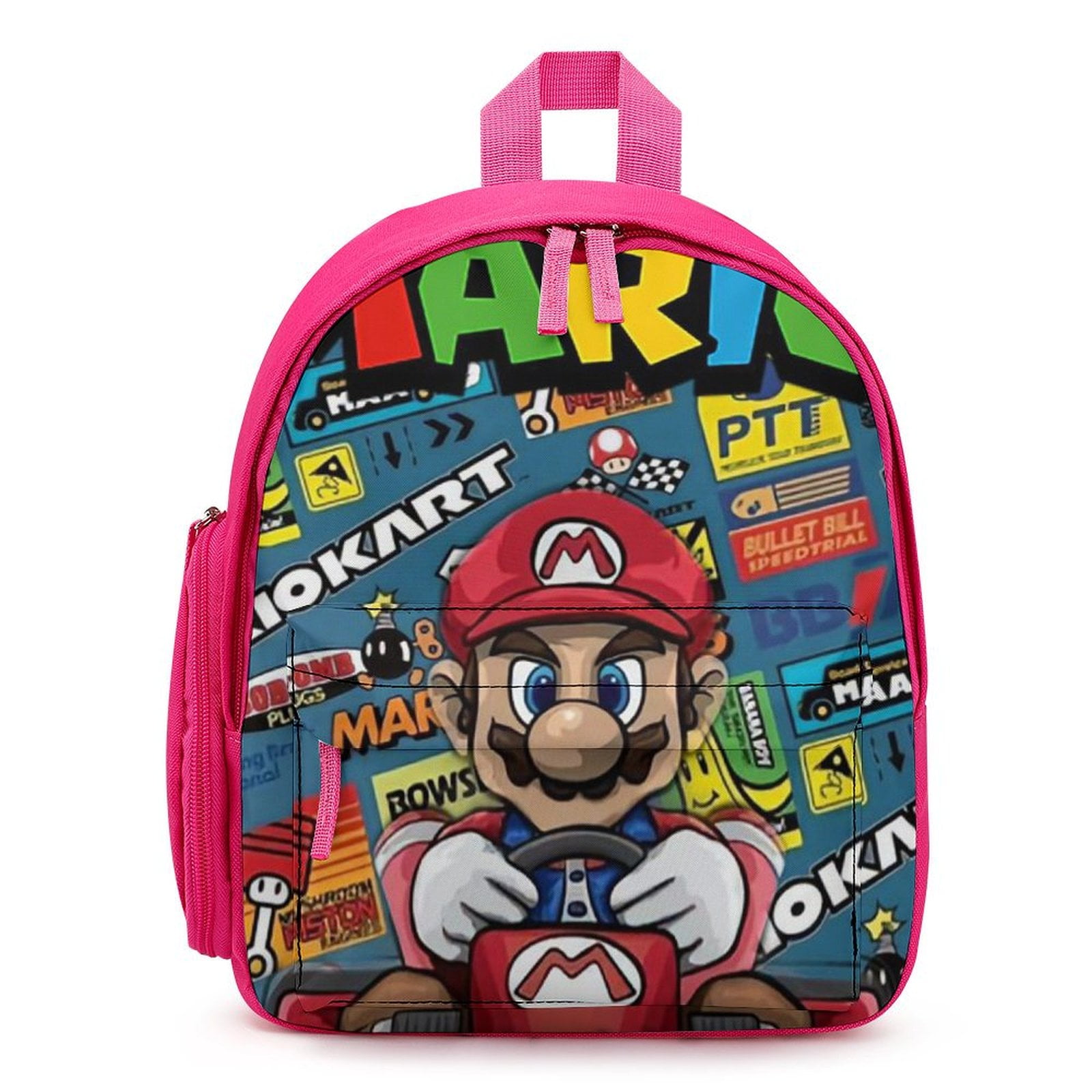 Super Mario Women's mini backpack for school pink-style-23 - Walmart.com