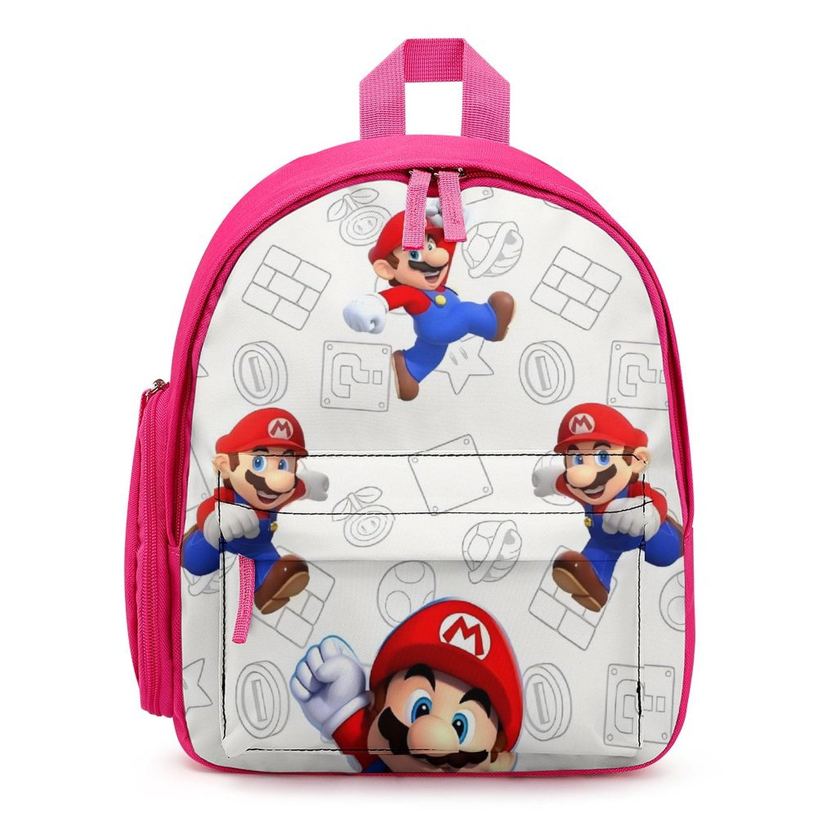 Super Mario Women's mini backpack for school pink-style-3 - Walmart.com